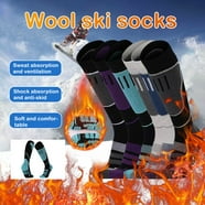 NevEND 3 Pairs Women's Wool Merino Winter Thermal Boots Thick Insulated ...