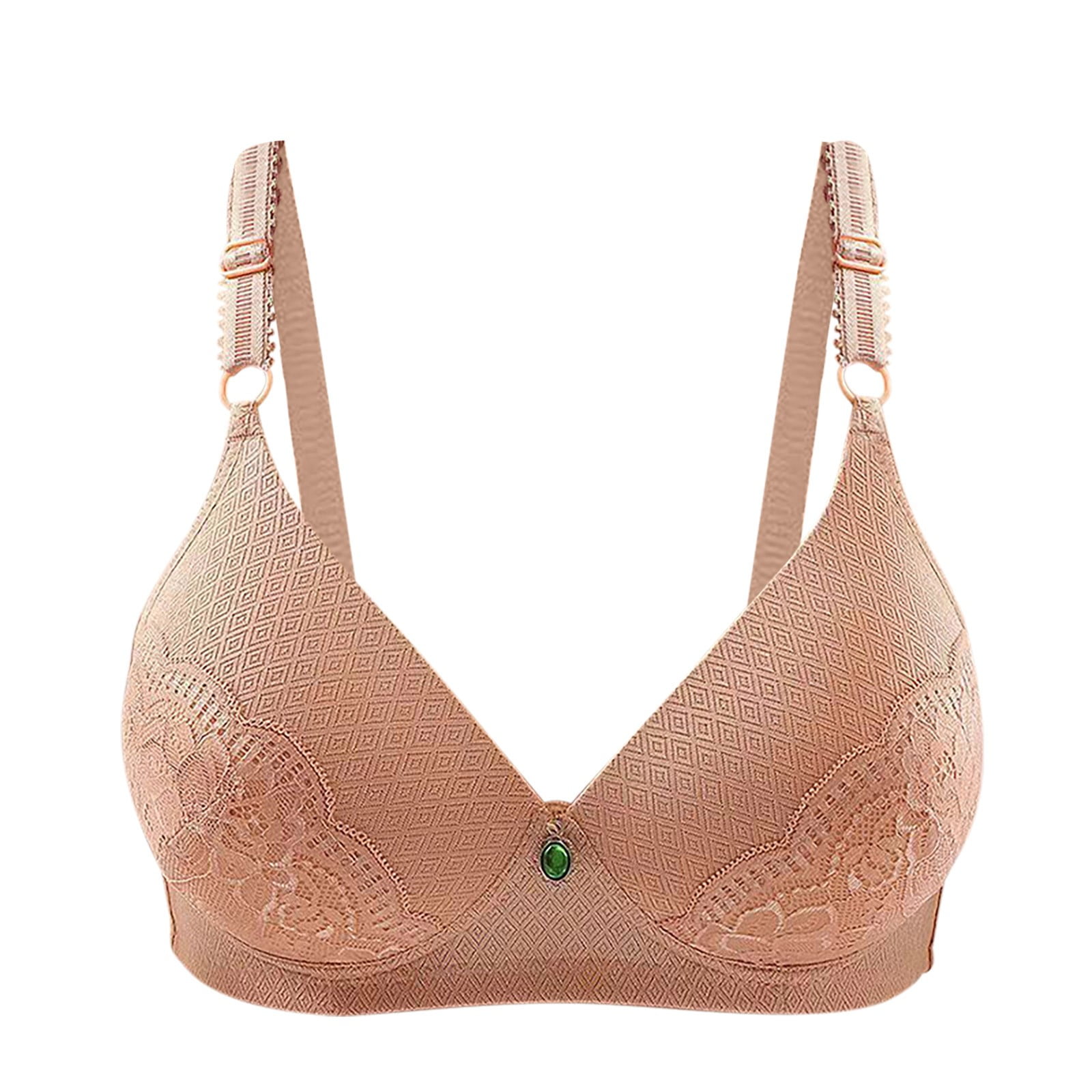 HAPIMO Women's Plus Size Everyday Bra Elderly Lifting Bra Comfy Underwear Wireless Brassiere ...