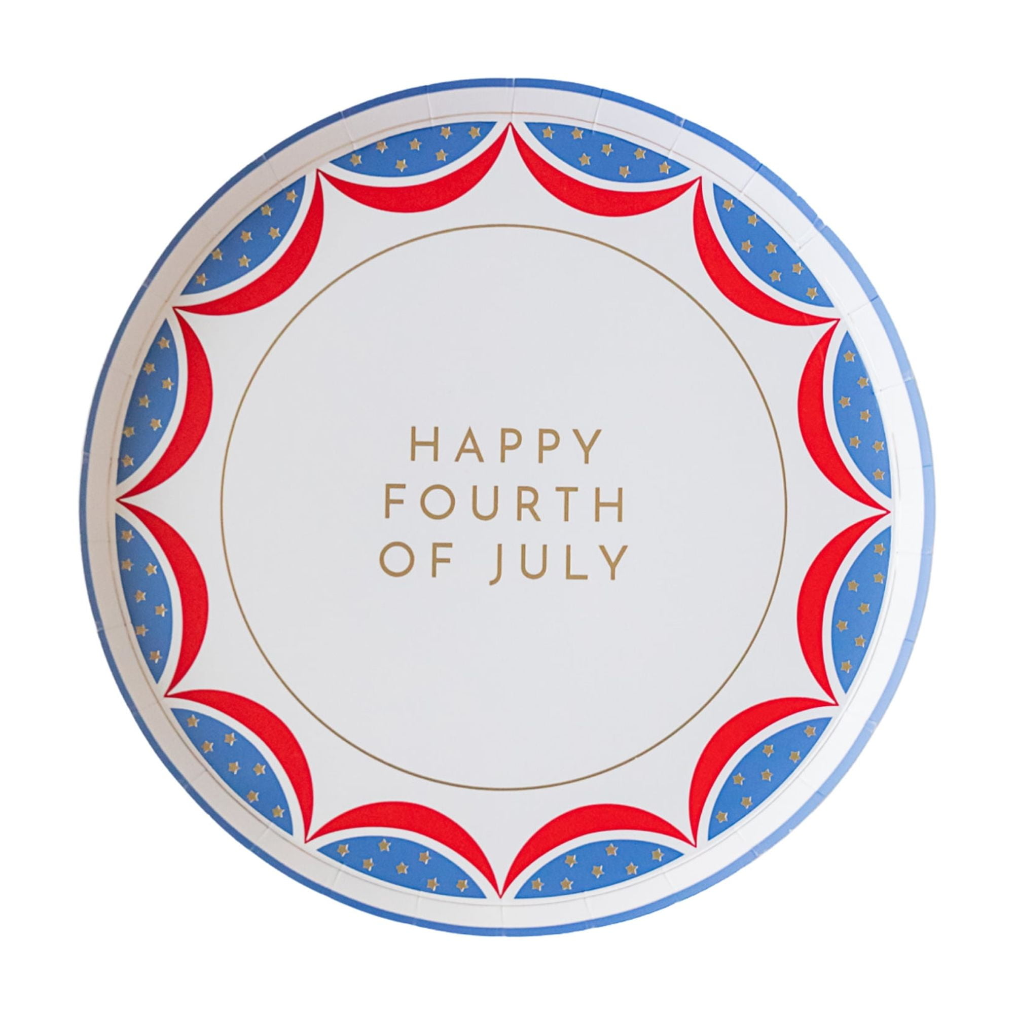 HAPPY 4TH OF JULY DESSERT PLATES - Walmart.com