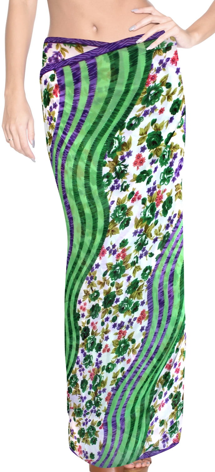 Happy Bay Chiffon Beach Wrap Bikini Wraps Summer Sarong Sheer Swimsuits