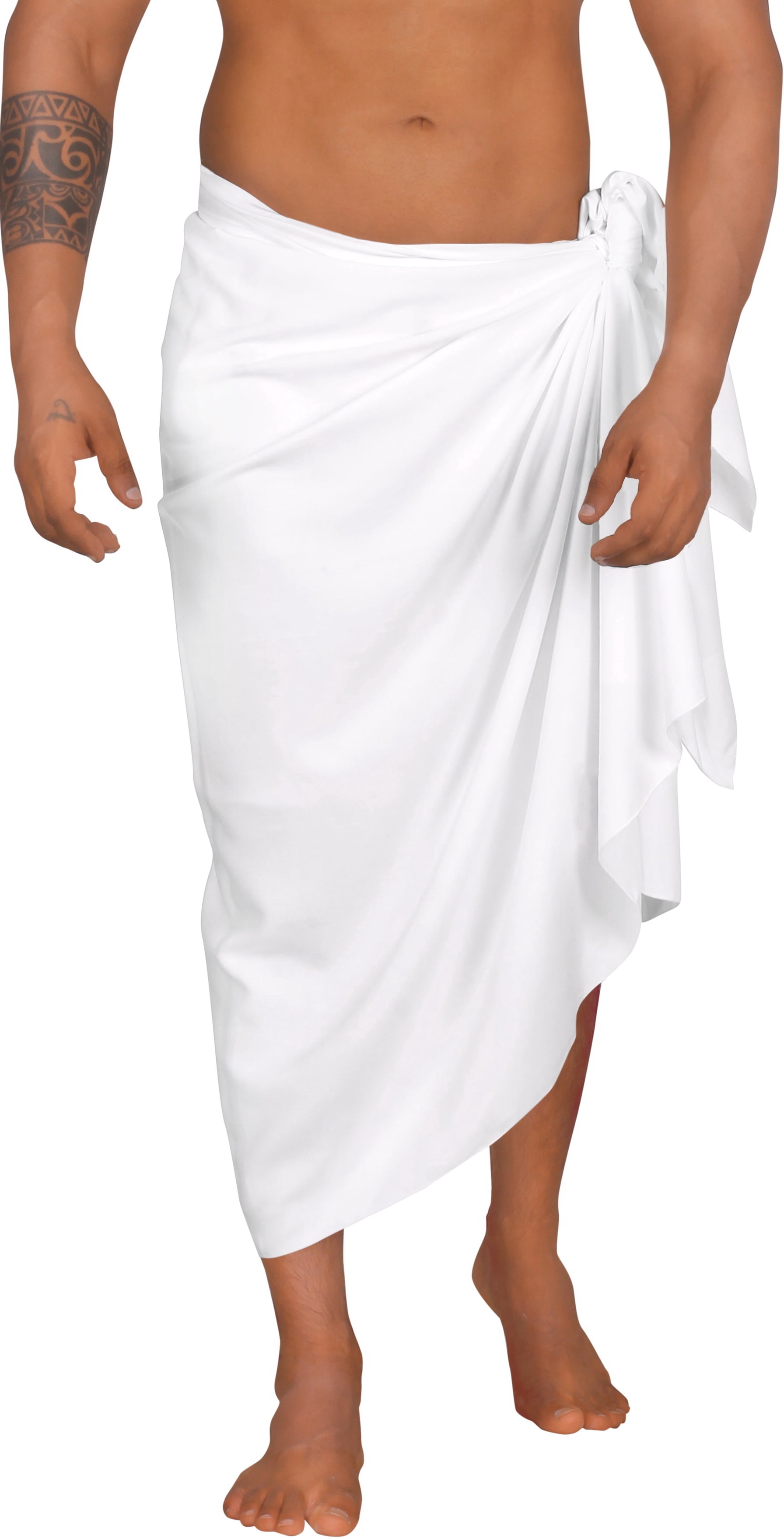 HAPPY BAY Men's Pareo Bath Trunk Swimwear Sarong Swim Beach Wrap One ...