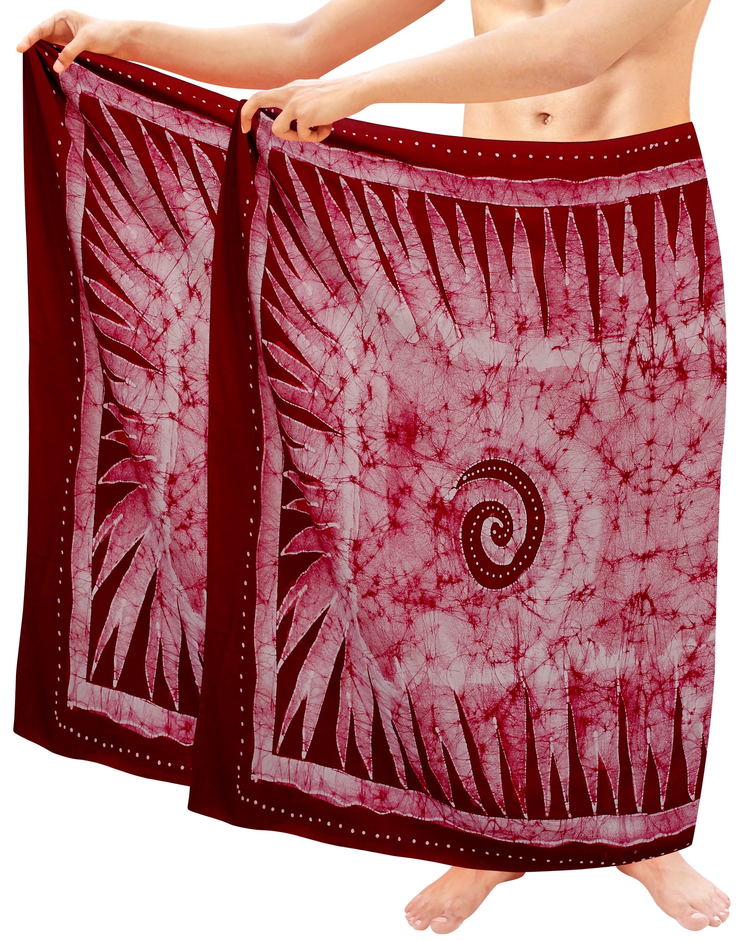HAPPY BAY Men's Pareo Bath Trunk Vacation Dashiki Sarong Swim Beach ...