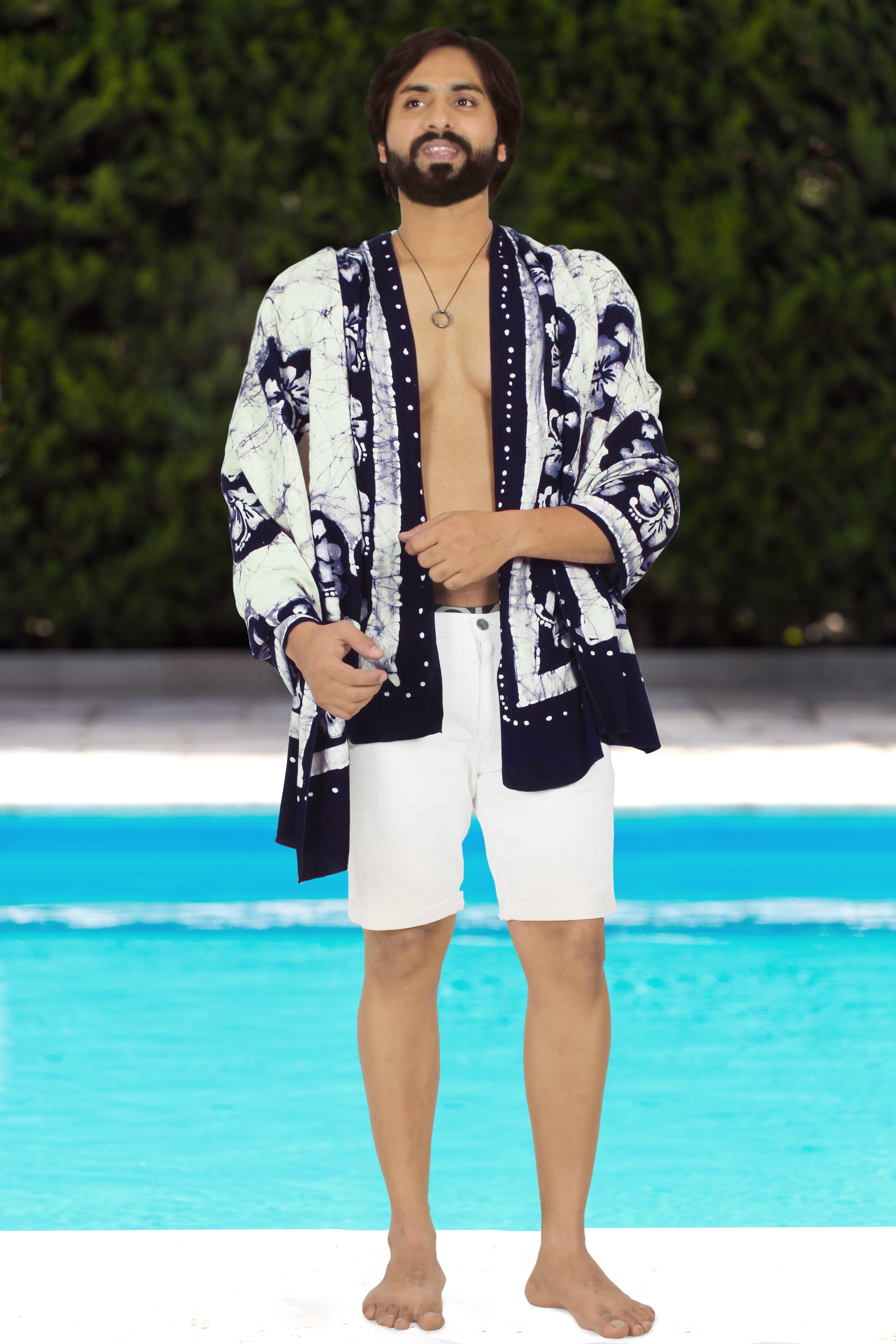 HAPPY BAY Men's Pareo Regular Holiday Dashiki Sarong Long Shower Beach ...