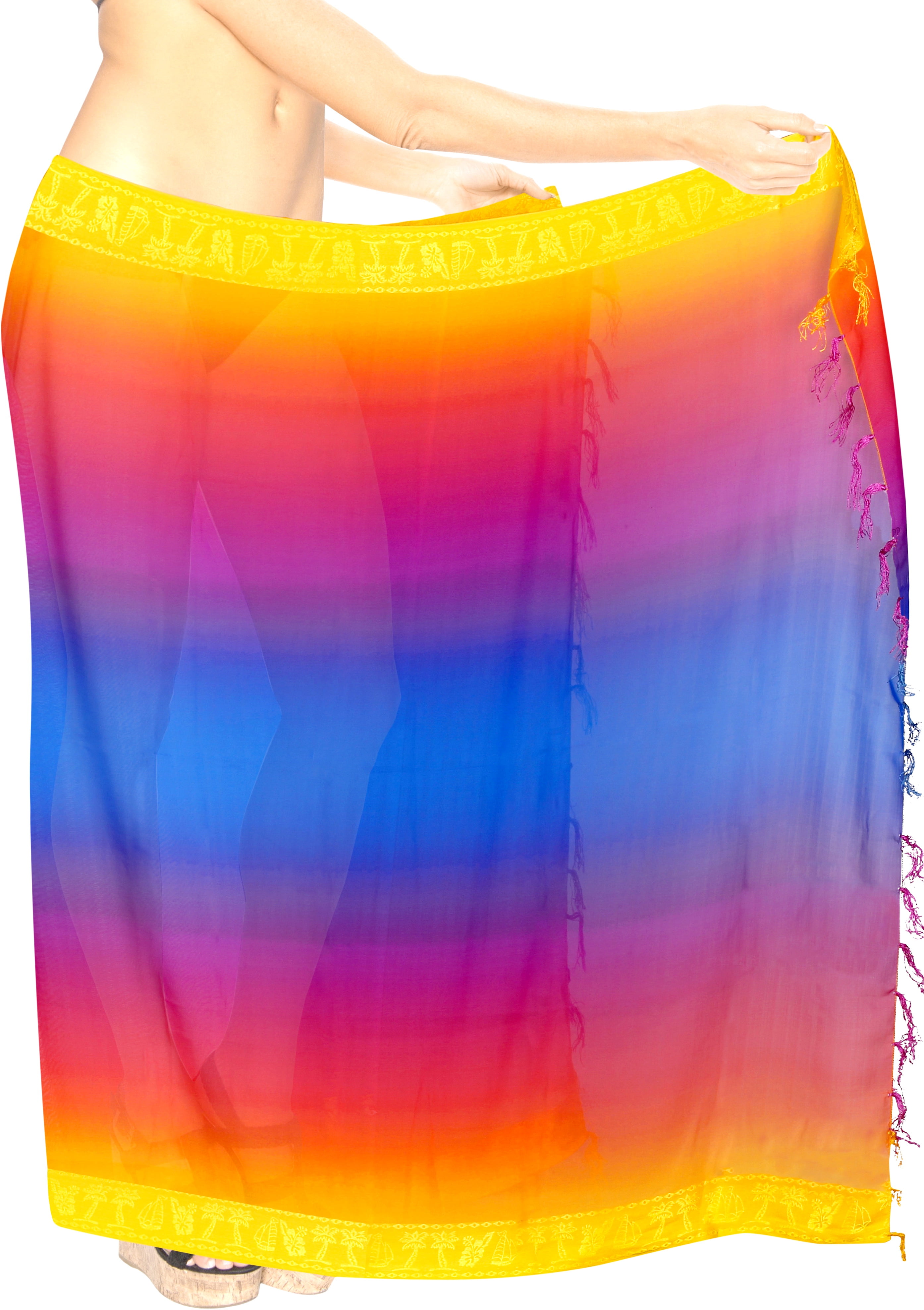 HAPPY BAY Swimsuit Swim Cover up Long Women's Beachwear Summer Pool ...