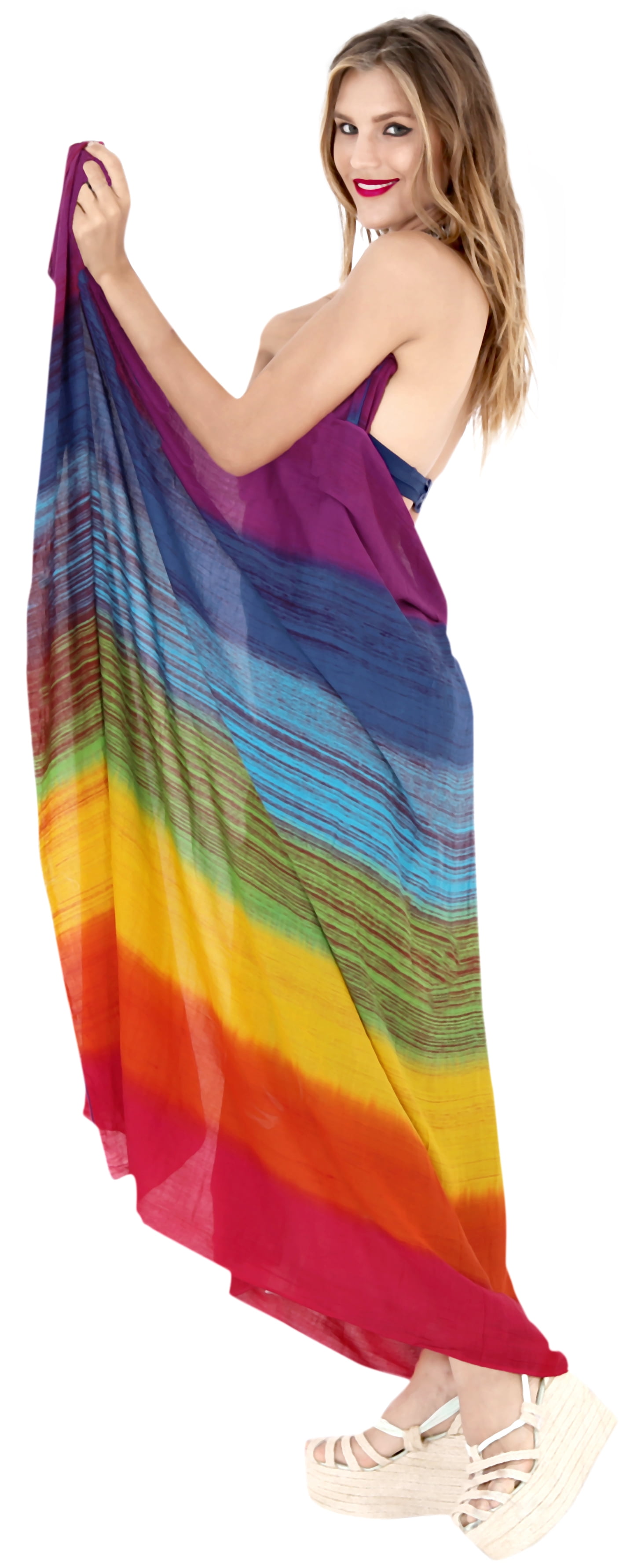 HAPPY BAY Women's Beach Bikini Swimwear Swim Cover up Wrap Summer Wraps ...