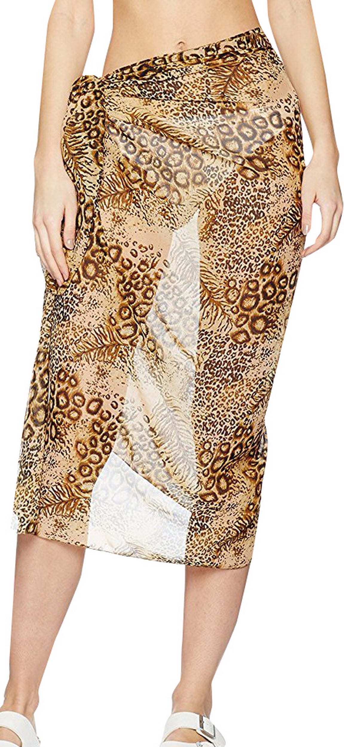 HAPPY BAY Women's Beach Bikinis Sarongs Coverups Swimwear Summer Skirt ...