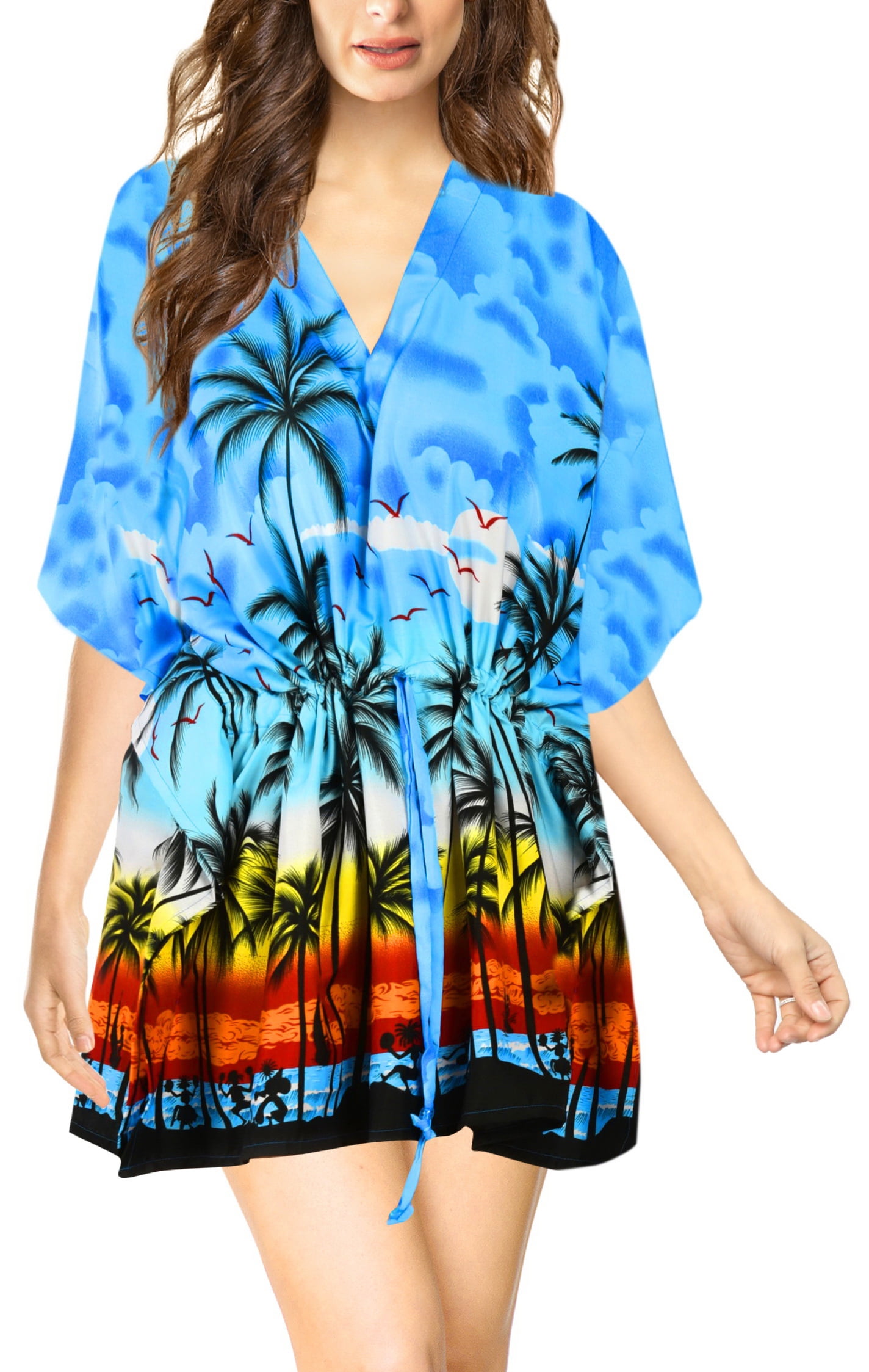 HAPPY BAY Women's Beachwear Plus Size Swimsuit Coverups Summer Swim ...