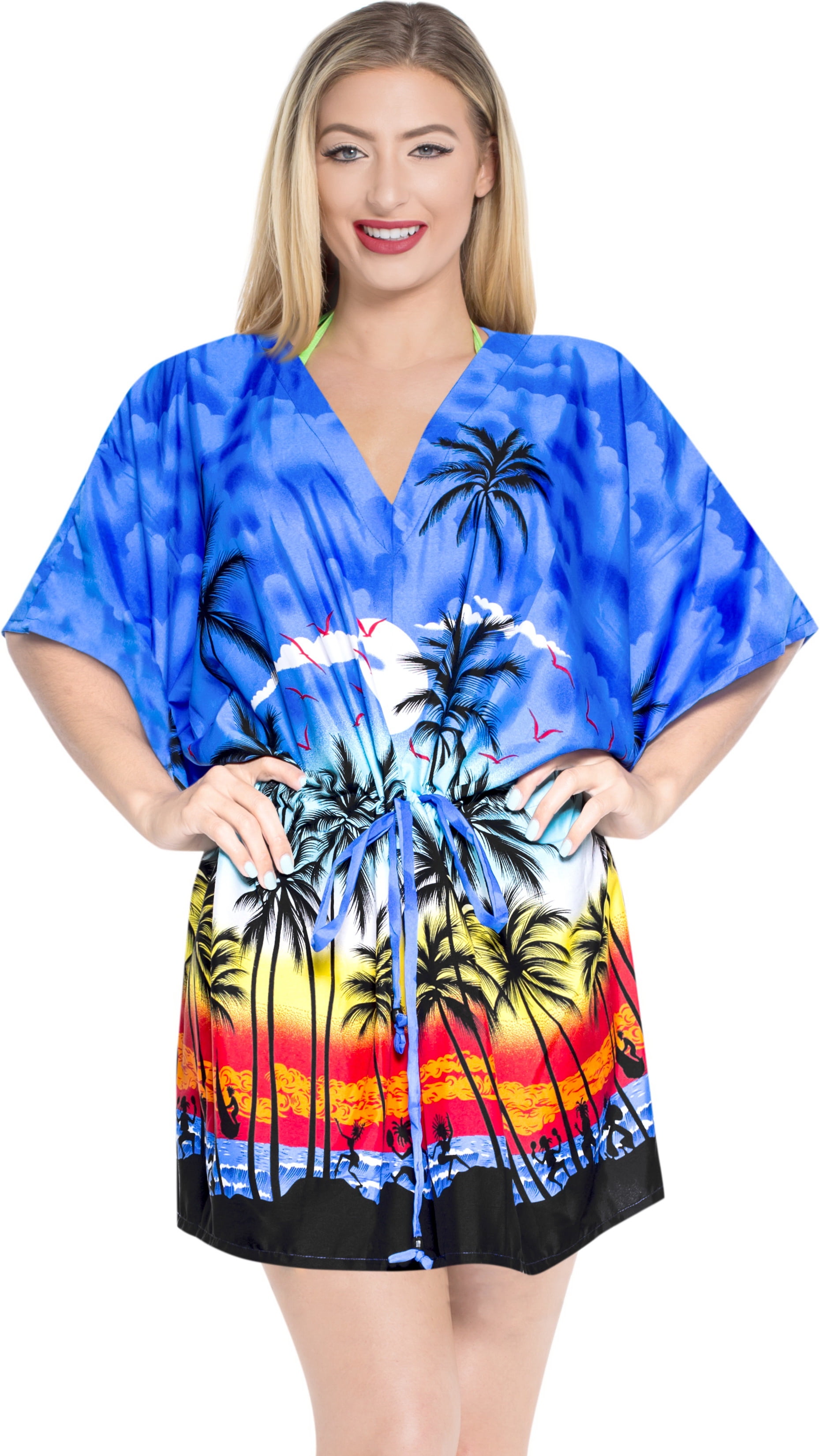 HAPPY BAY Women's Beachwear Plus Size Swimsuit Coverups Summer Swim ...