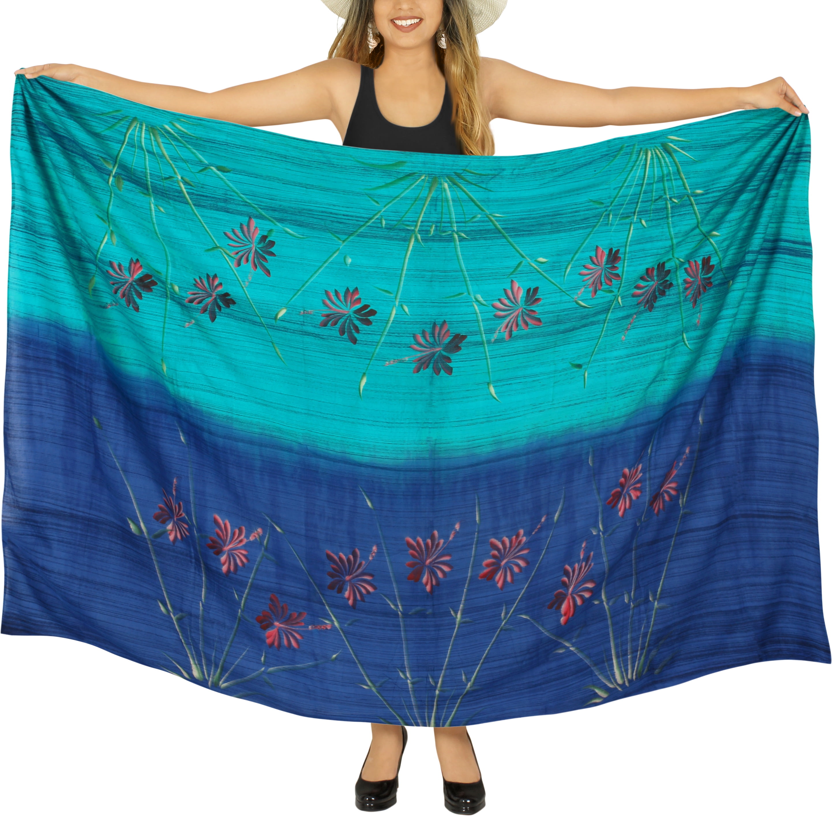 HAPPY BAY Women's Beachwear Sarong Bikini Skirt Swim Cover up Swimwear ...