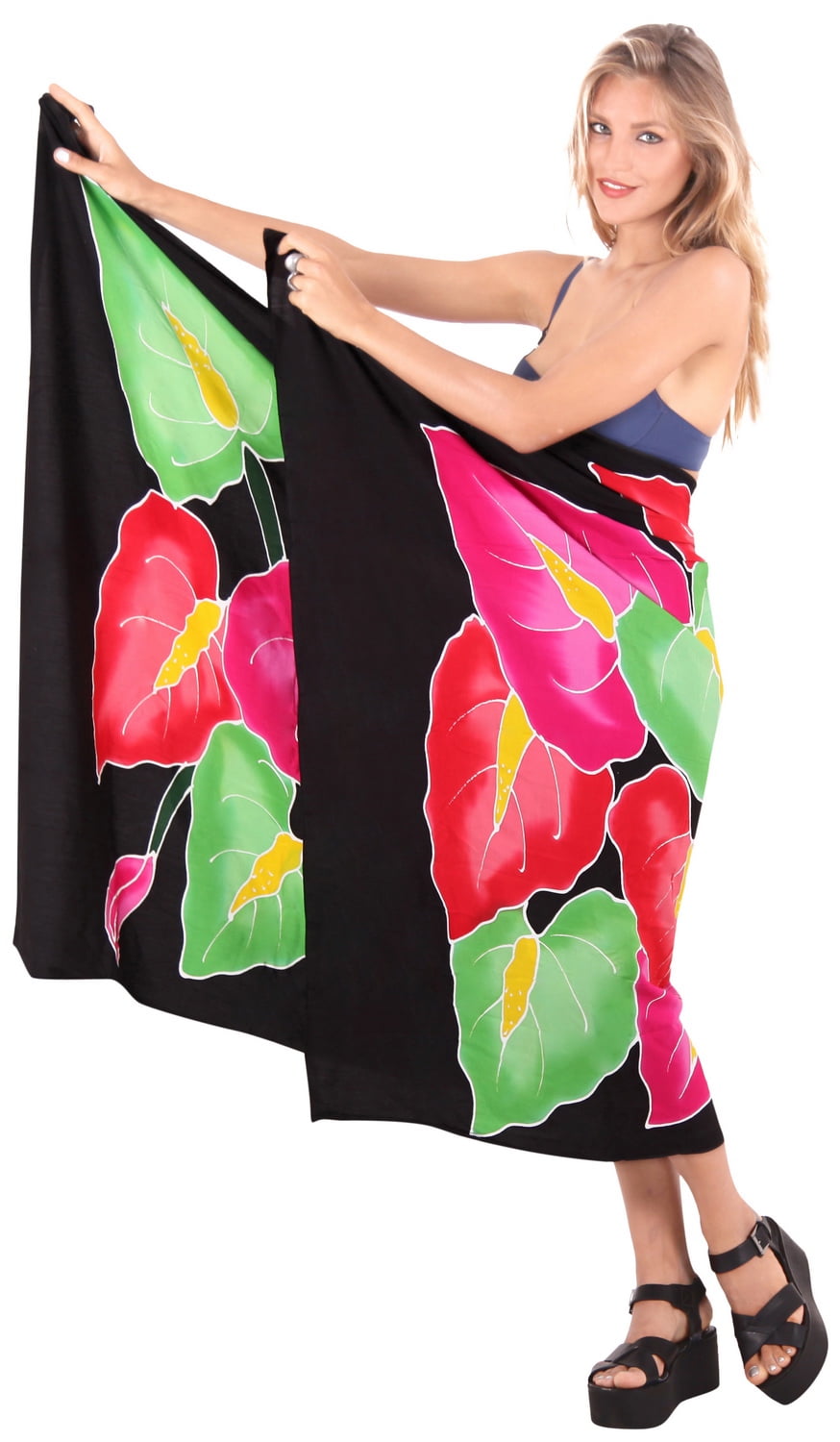 HAPPY BAY Women's Beachwear Summer Beach Wrap Bikini Wraps Sarong ...
