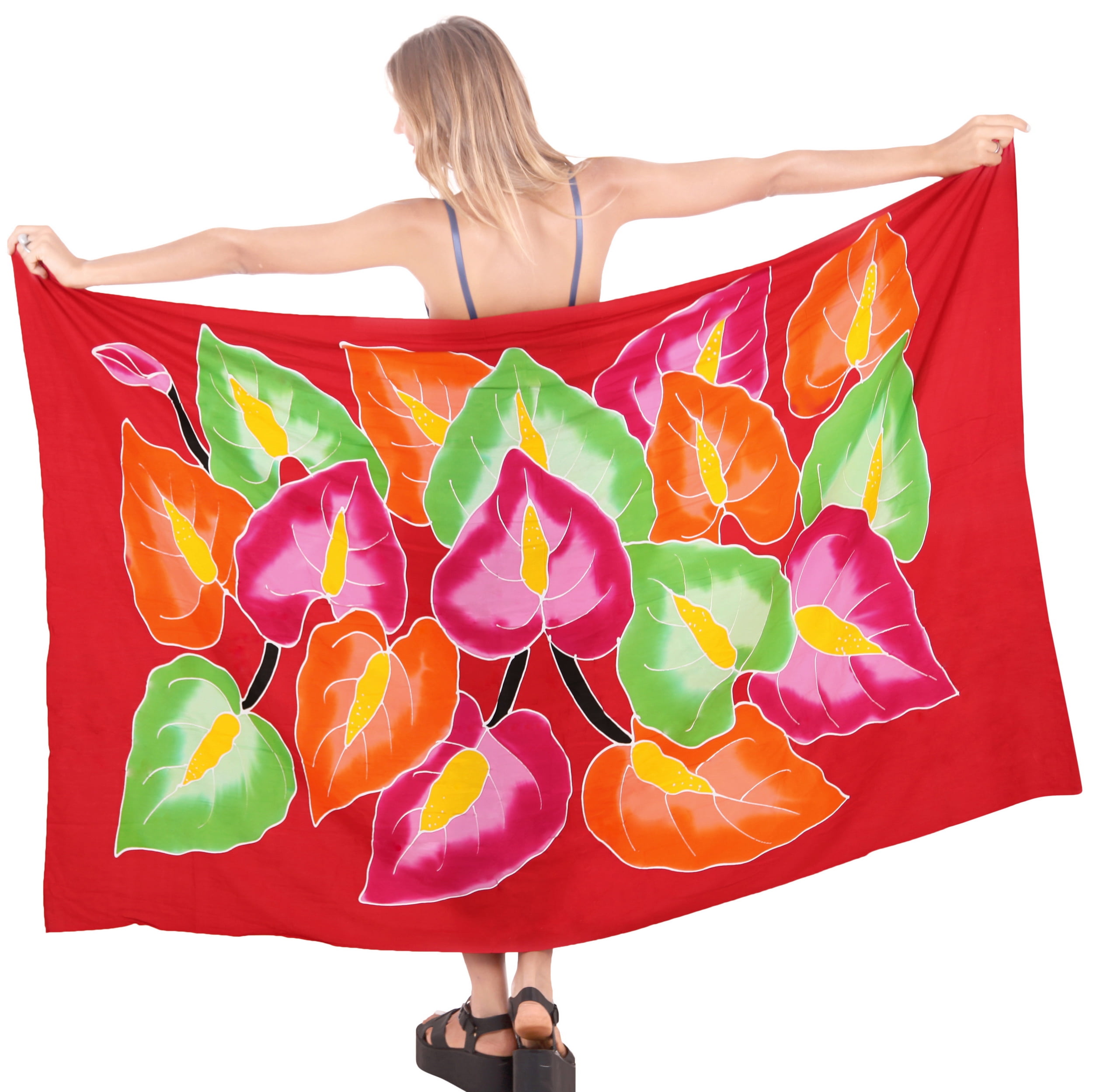 HAPPY BAY Women's Beachwear Summer Beach Wrap Bikini Wraps Sarong ...