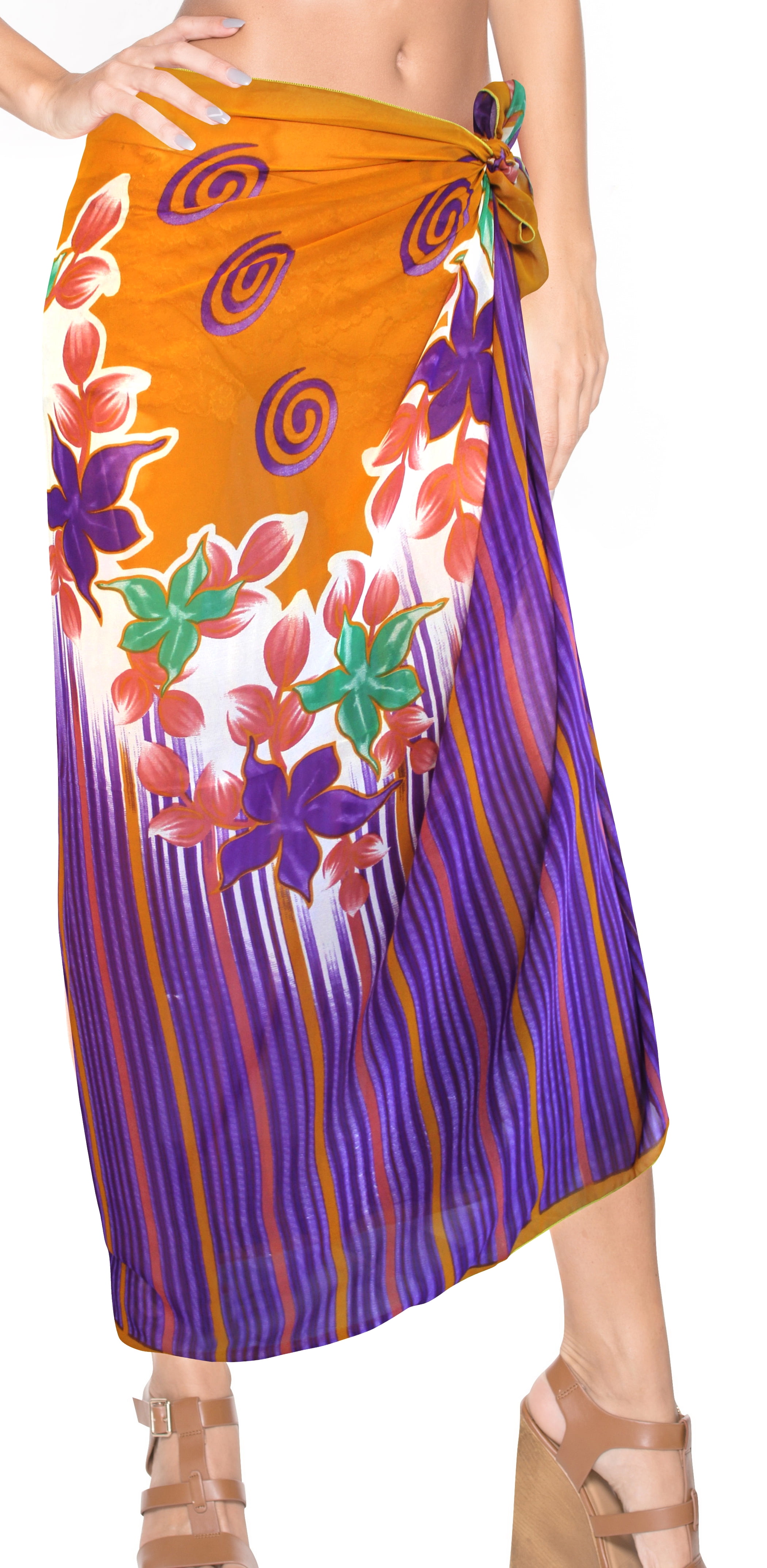 HAPPY BAY Women's Beachwear Summer Bikini Wraps Beach Wrap Coverups ...