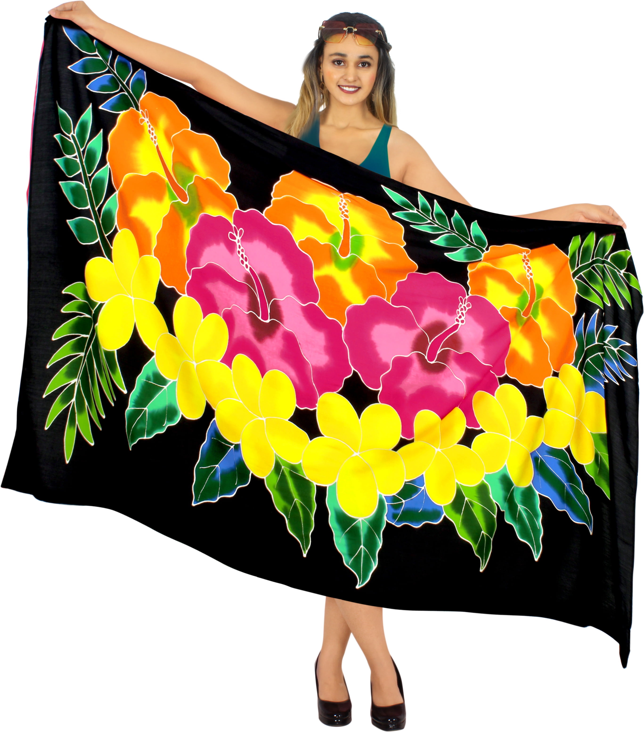 HAPPY BAY Women's Beachwear Summer Bikini Wraps Beach Wrap Sarong ...