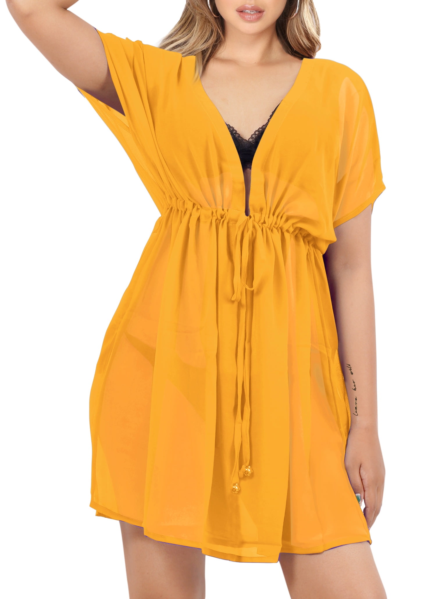 HAPPY BAY Women's Beachwear Summer Swim Beach Dress Cover ups for ...