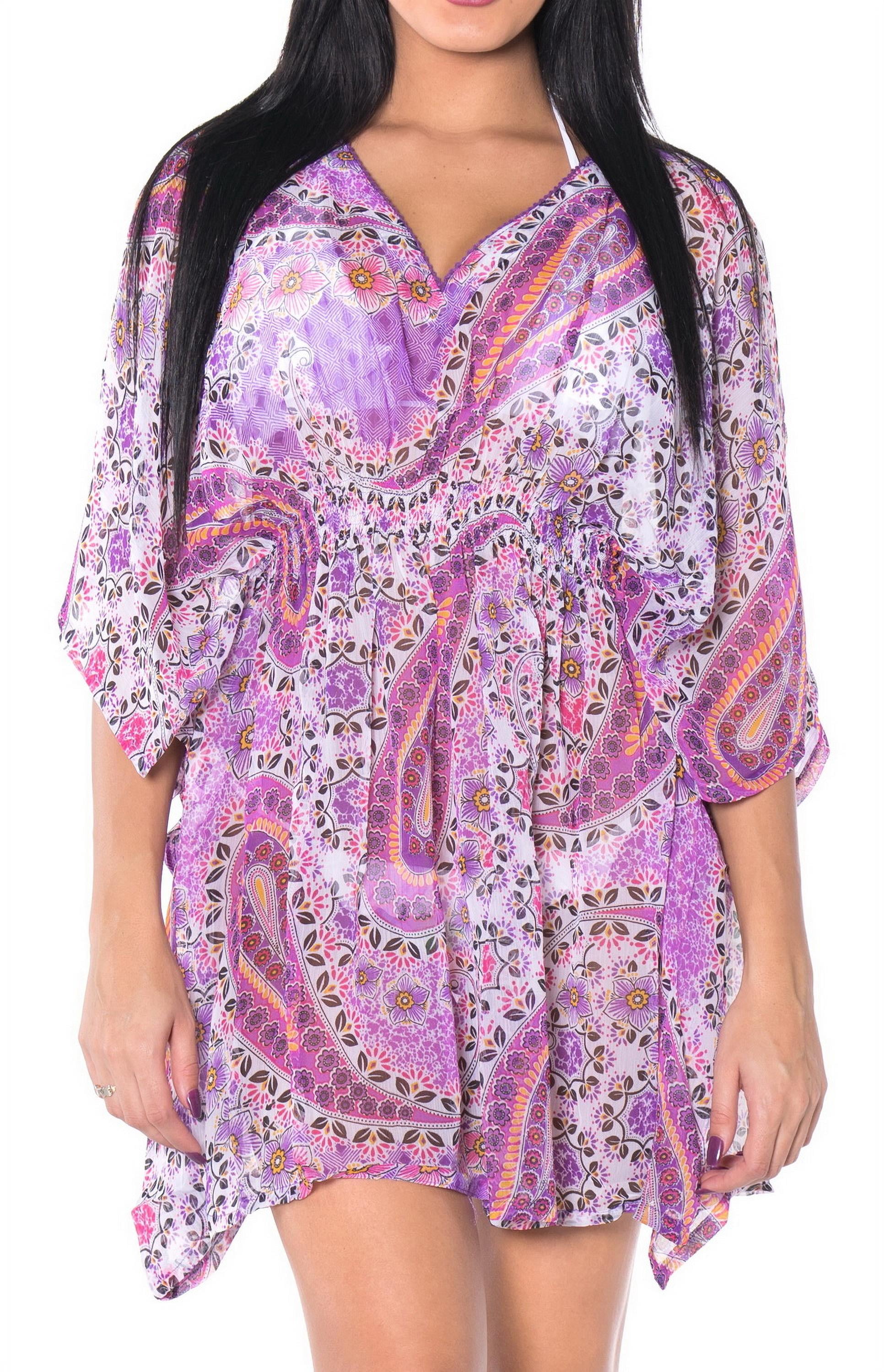 HAPPY BAY Women's Beachwear Swimsuit Coverups Summer Swim Beach Dress ...