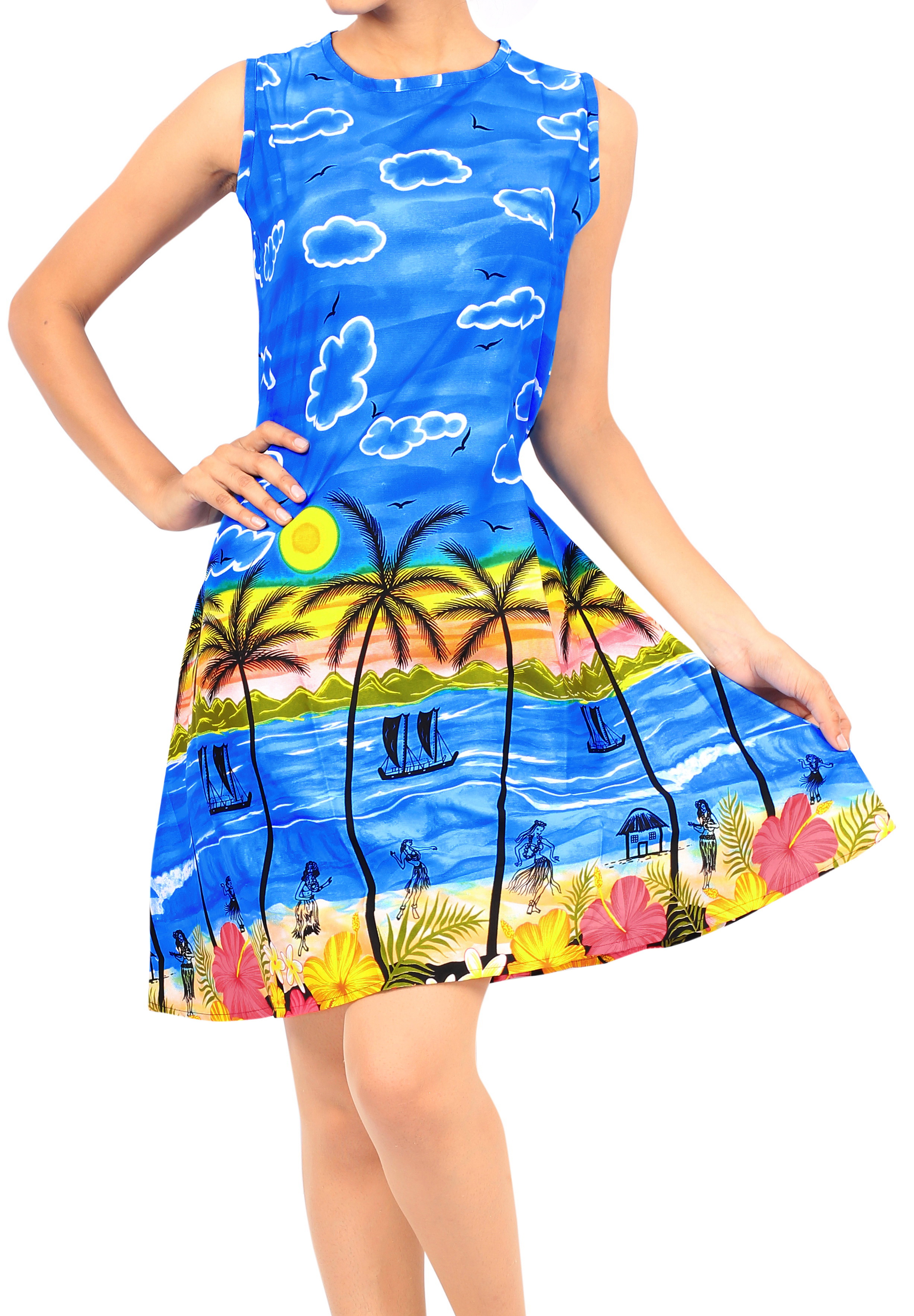 HAPPY BAY Women's Beachwear Swimsuit Coverups Summer Swim Beach Dress ...