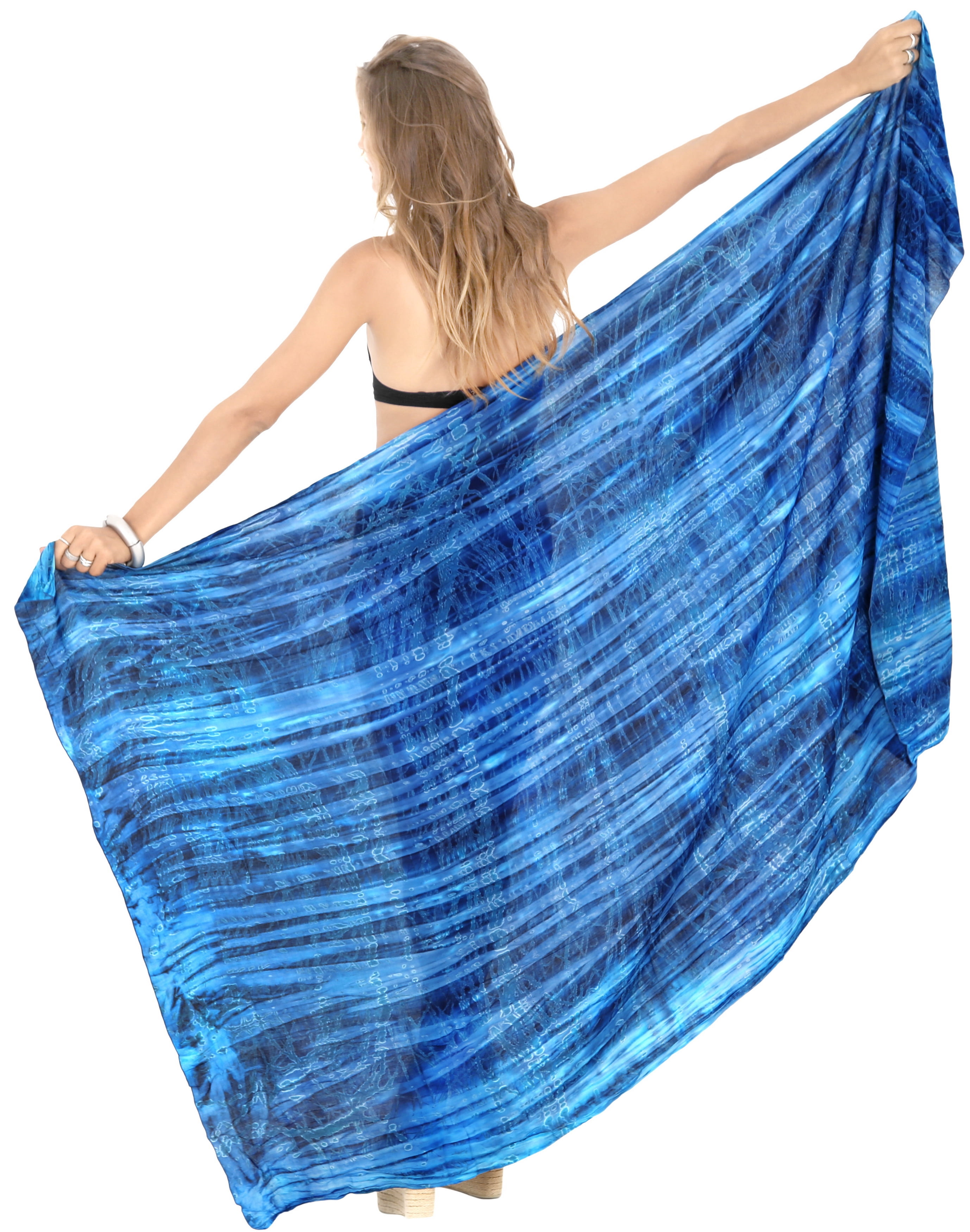 HAPPY BAY Women's Bikini Sarong Swimwear Swim Cover up Skirt Bathing ...