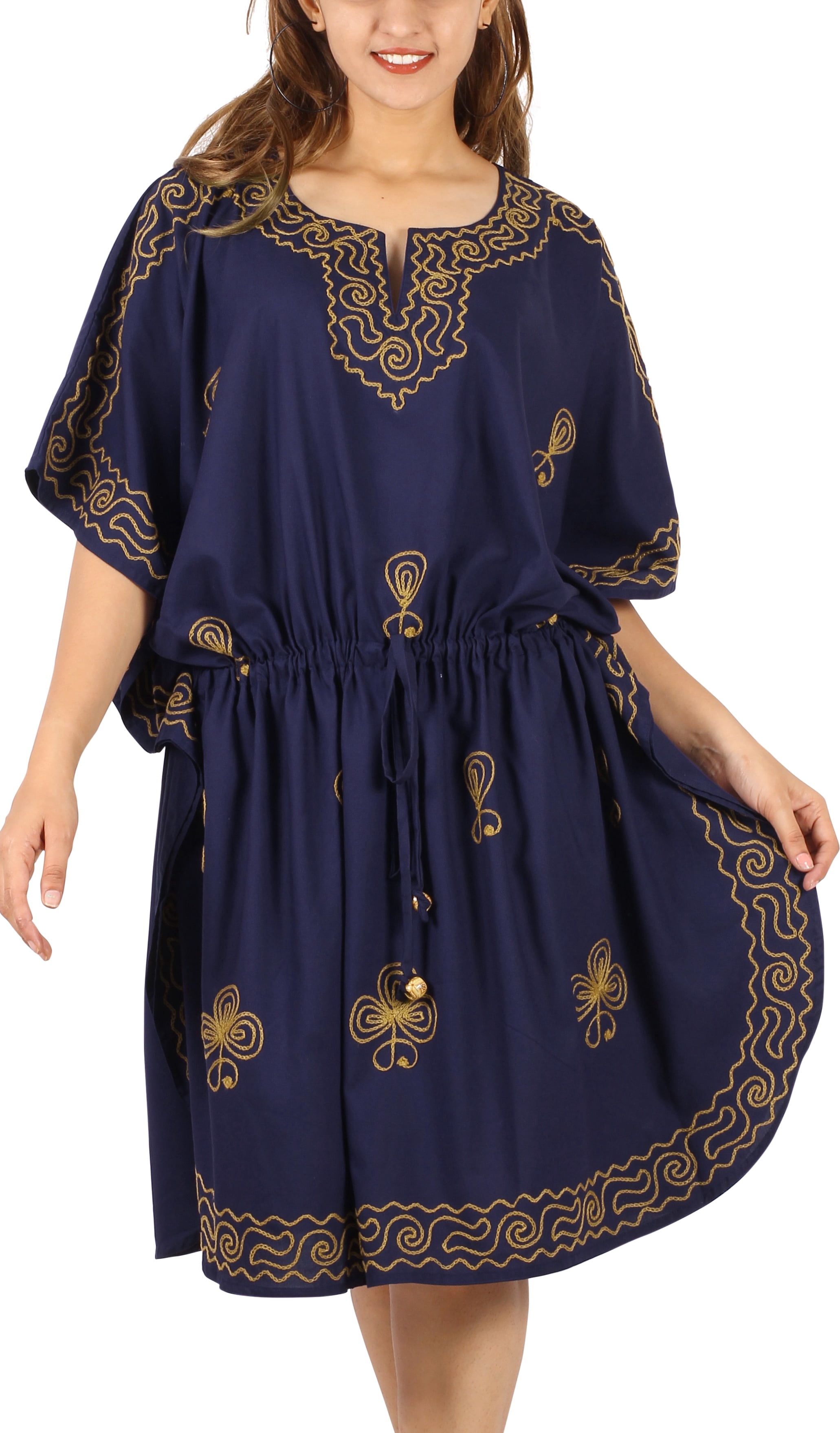 HAPPY BAY Women's Caftan Beachwear Ladies Vacation Swimwear Summer ...