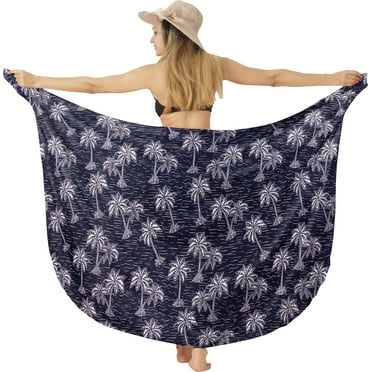 HAPPY BAY Women's Swimsuit Wrap Beach Swim Cover up Summer Pareo ...