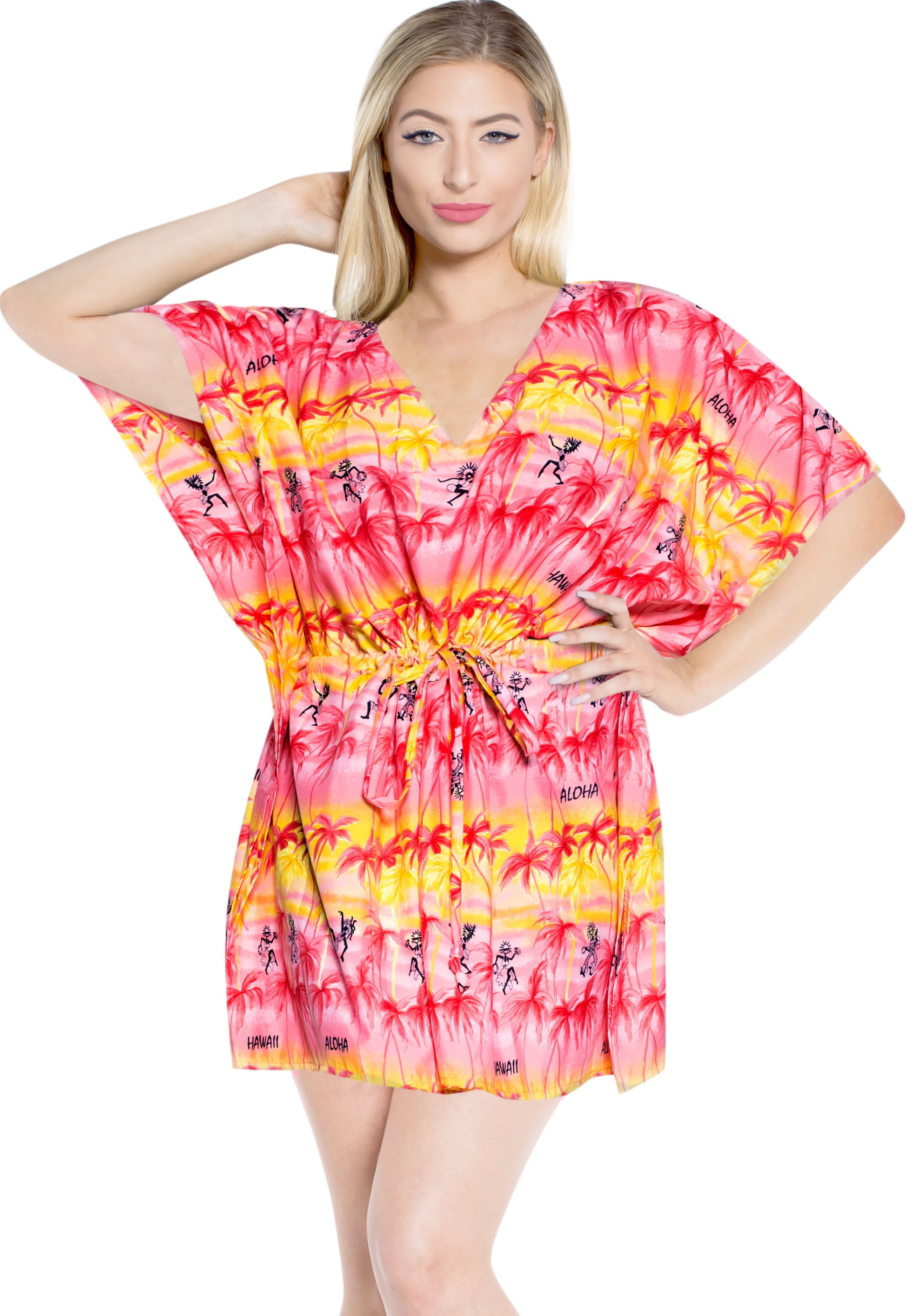 HAPPY BAY Women's Plus Size Summer Bathing Suit Swimwear Cover-up 3X-4X ...