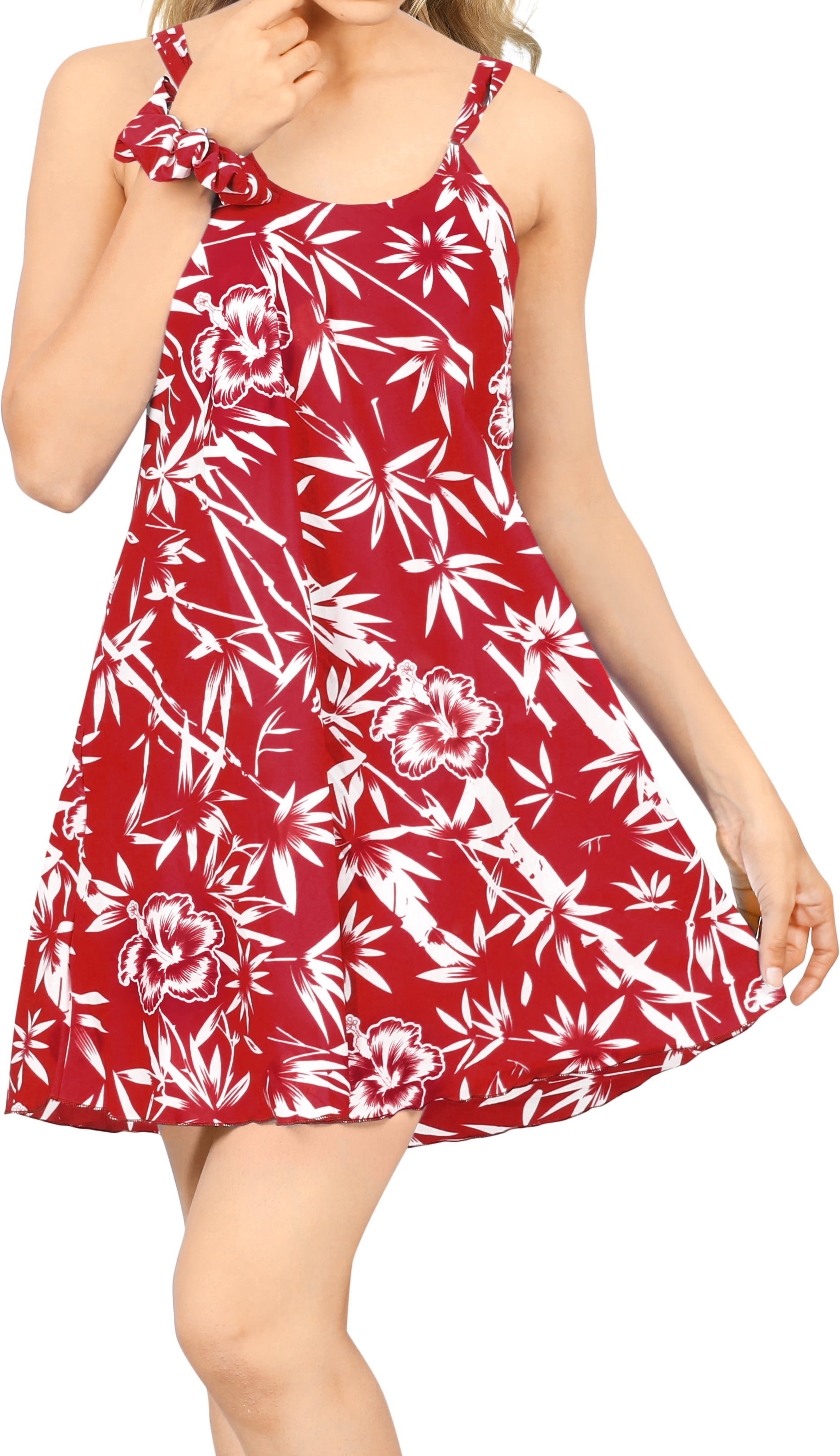 HAPPY BAY Women's Spaghetti Strap Nightshirts Slip Nighty 16-18 Cherry ...