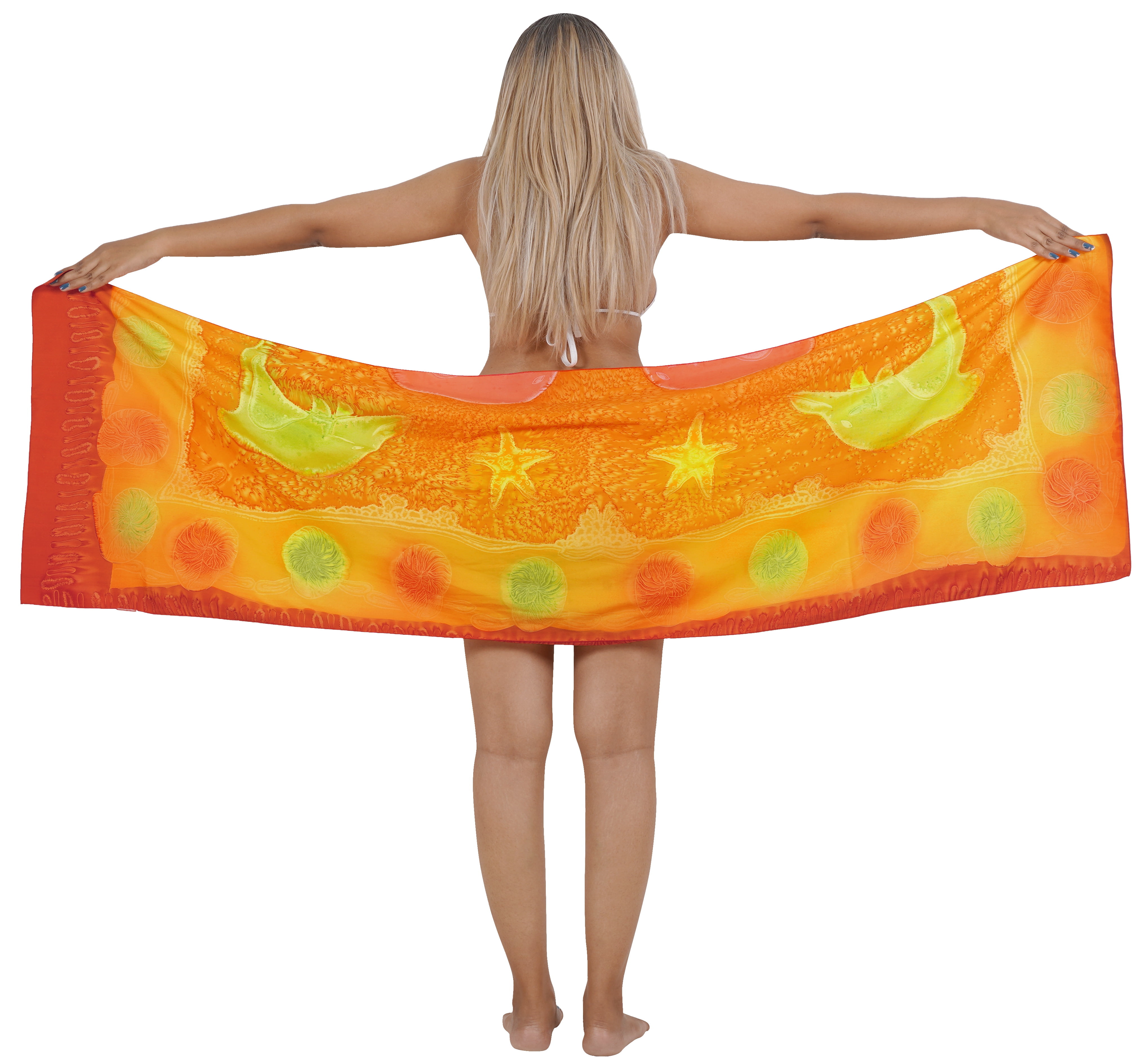 HAPPY BAY Women's Swim Wrap Summer Vacation Cover-Up Bikinis Pareos ...