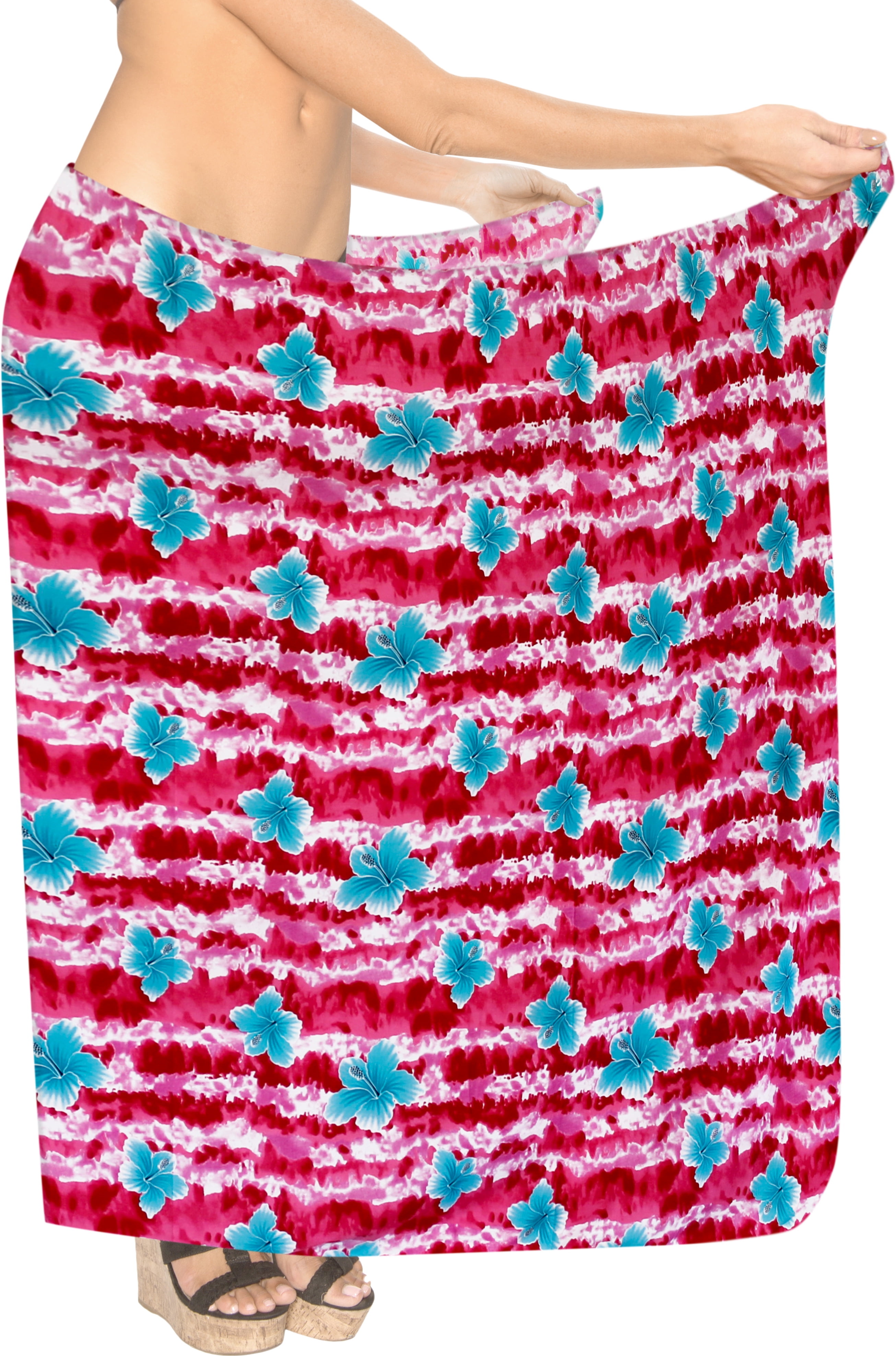 HAPPY BAY Women's Tie Pareo Wrap Swim Beach Sarong Halter Top One Size ...