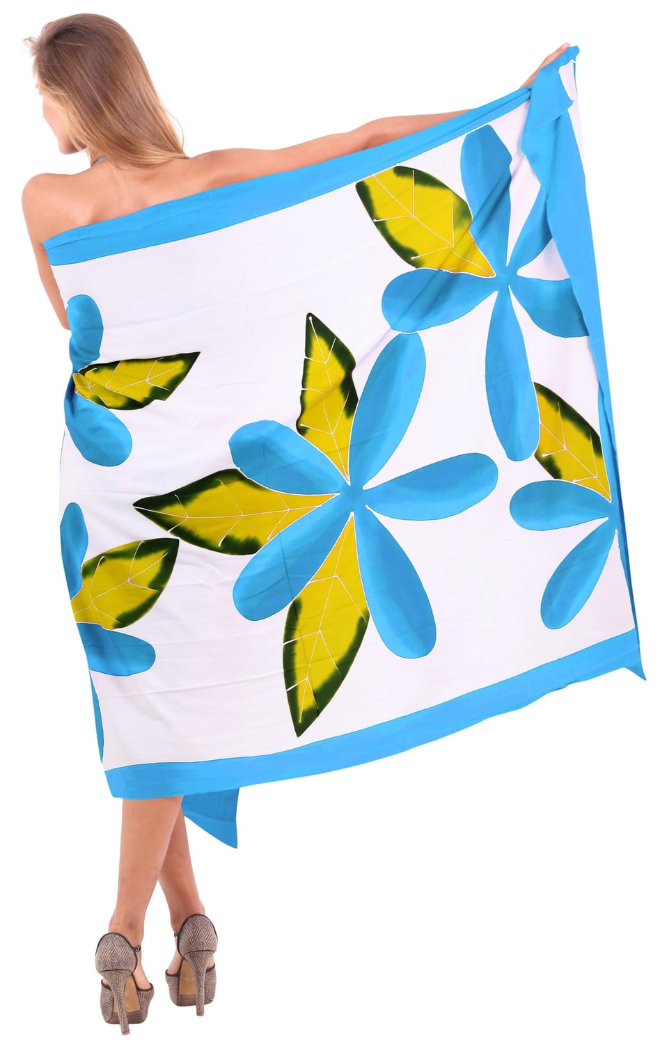 HAPPY BAY Womens Summer Swimsuit Swimwear Cover Up Wrap Bikini Pareo ...