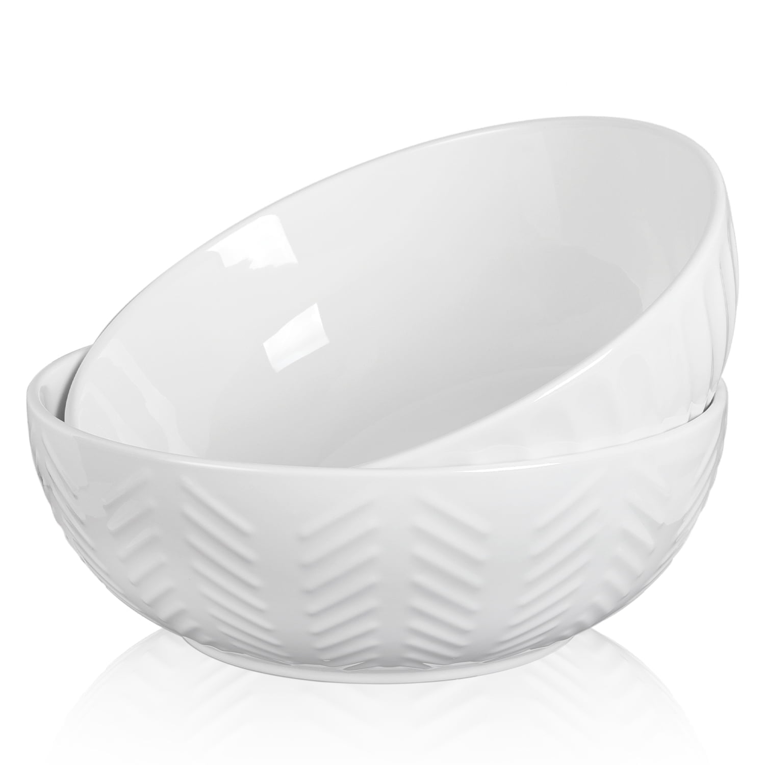 HAPPY KIT, Salad Bowls, Extra Large Set of 2, 11" for Serving - Walmart.com