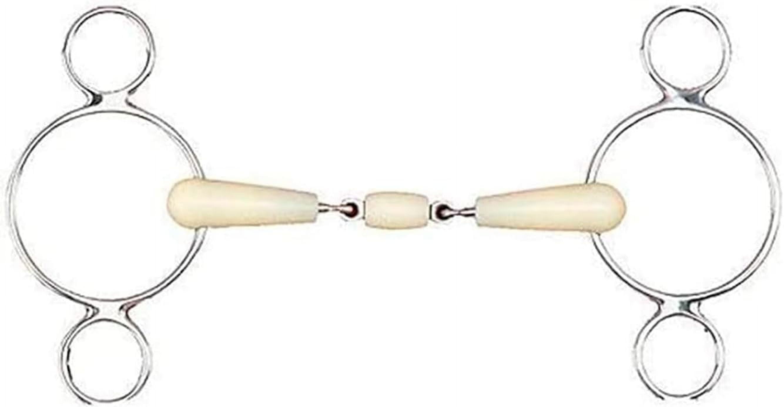 HAPPY MOUTH 2-Ring Double Jointed Roller Gag Bit - Apple Scented ...