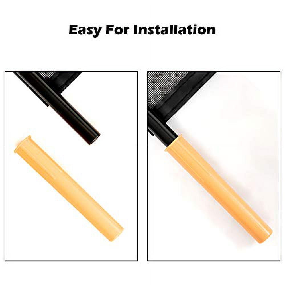 HAPPYGRILL Large 4'X12' Swimming Pool Fence Child Barrier Pool Safety ...