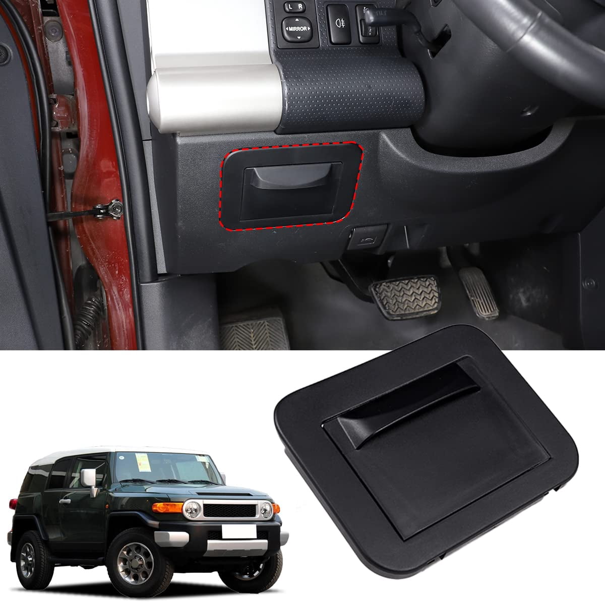 HAPPYHORSE Center Console Fuse CM31 Storage Box Compatible Toyot@ FJ ...