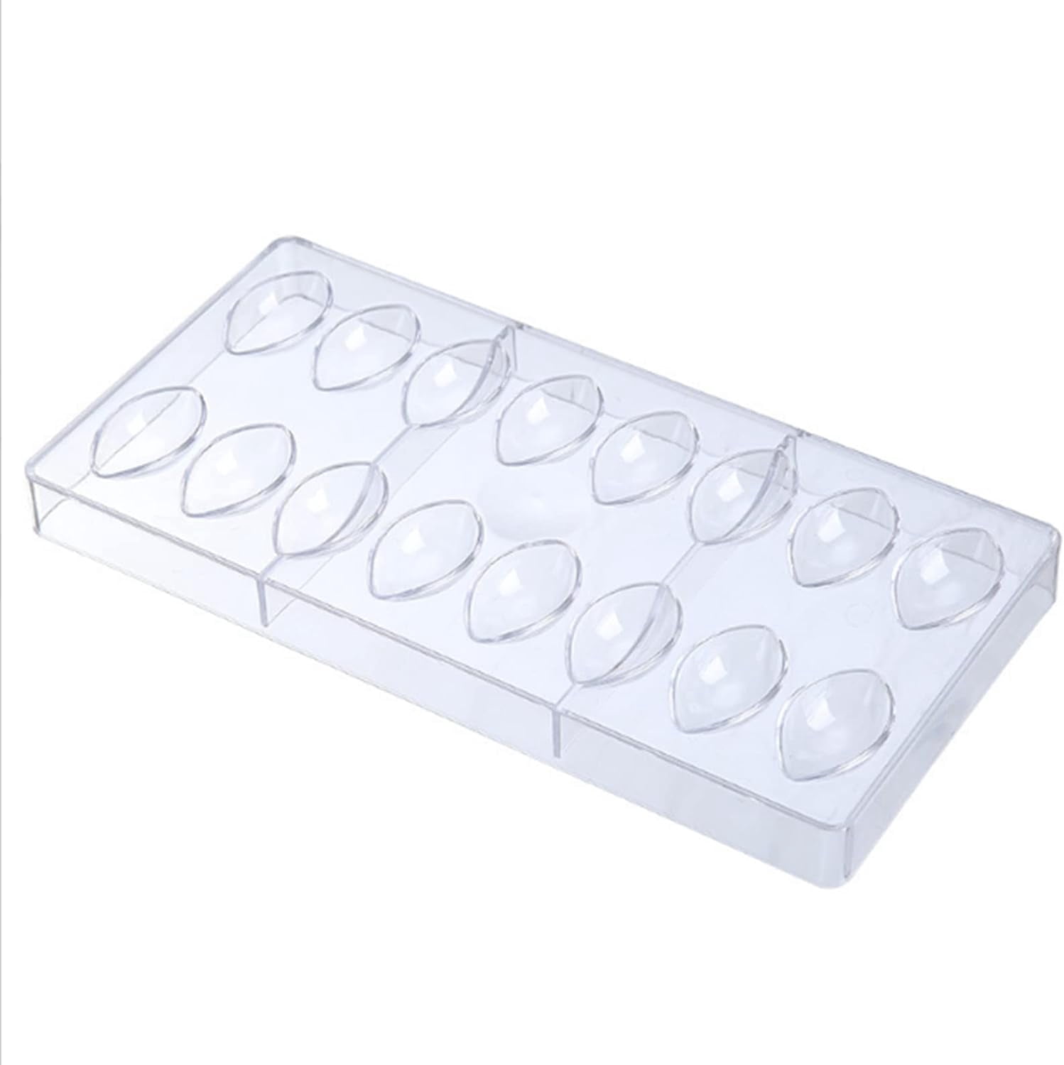 HAPYLY 16 Grid Water Drop Shape Chocolate Candy Mold PC Polycarbonate ...