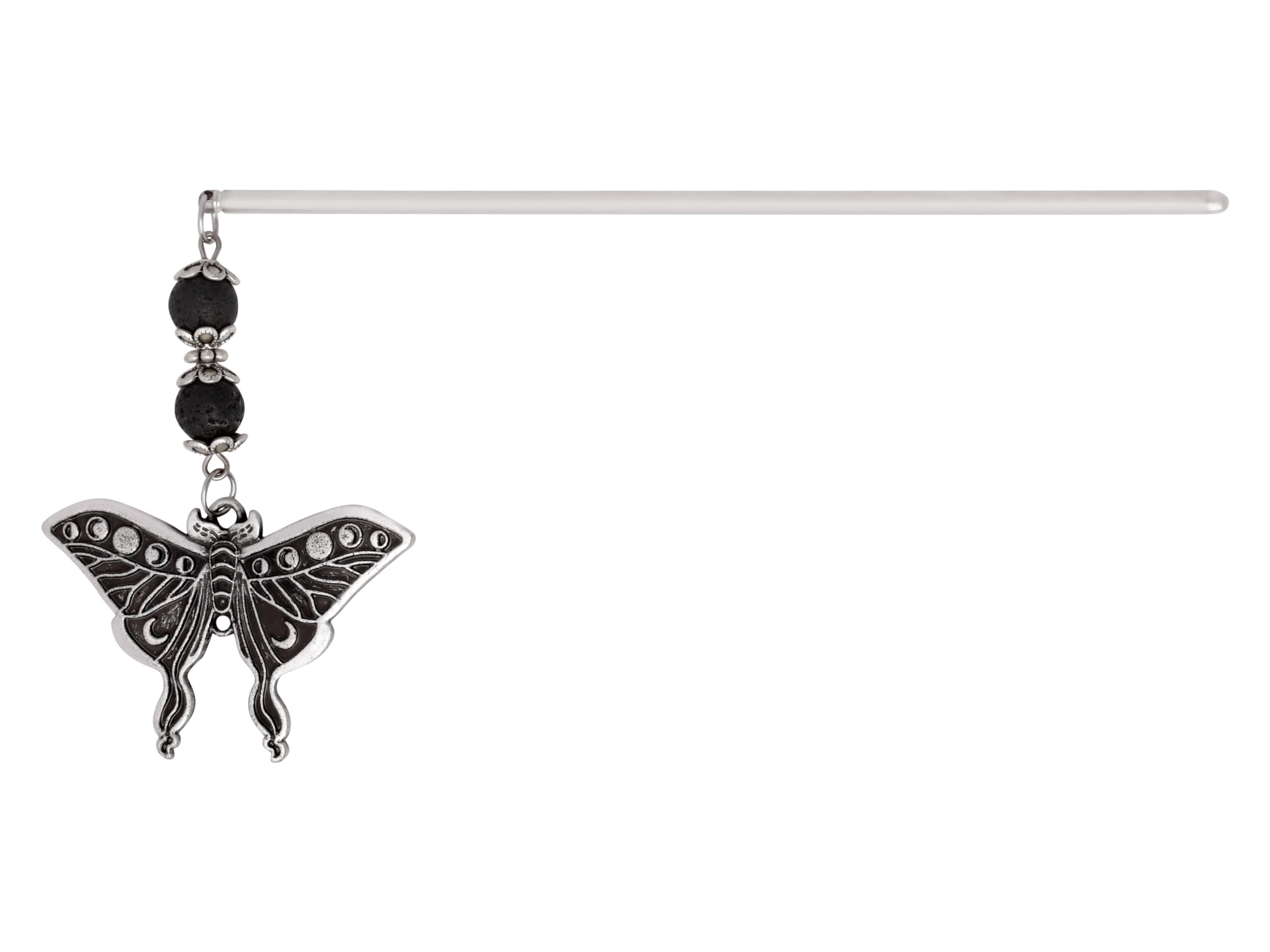 HAQUIL Moth Dangle Hairstick for Women Hair Sticks for Bun Hair Long ...