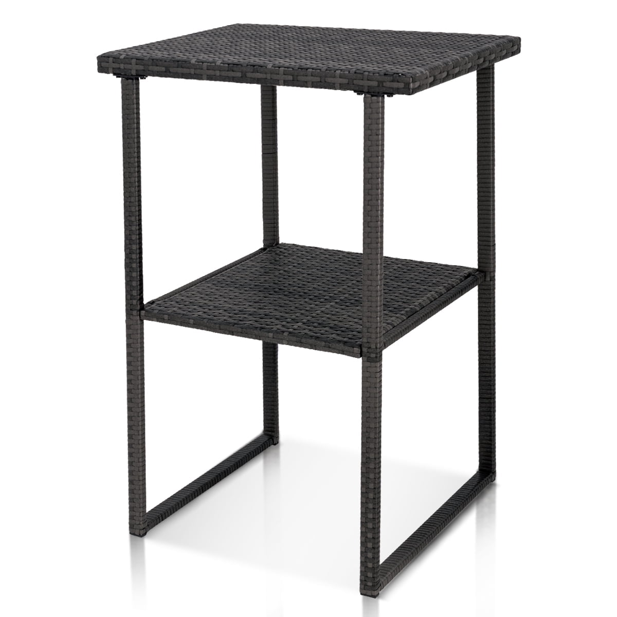 HARBOURSIDE Wicker Bar Table, 36 Inch Counter Height Patio High Top ...