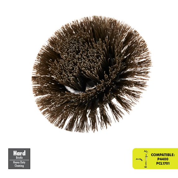 HARD BRISTLE ROUND BRUSH - Walmart.com