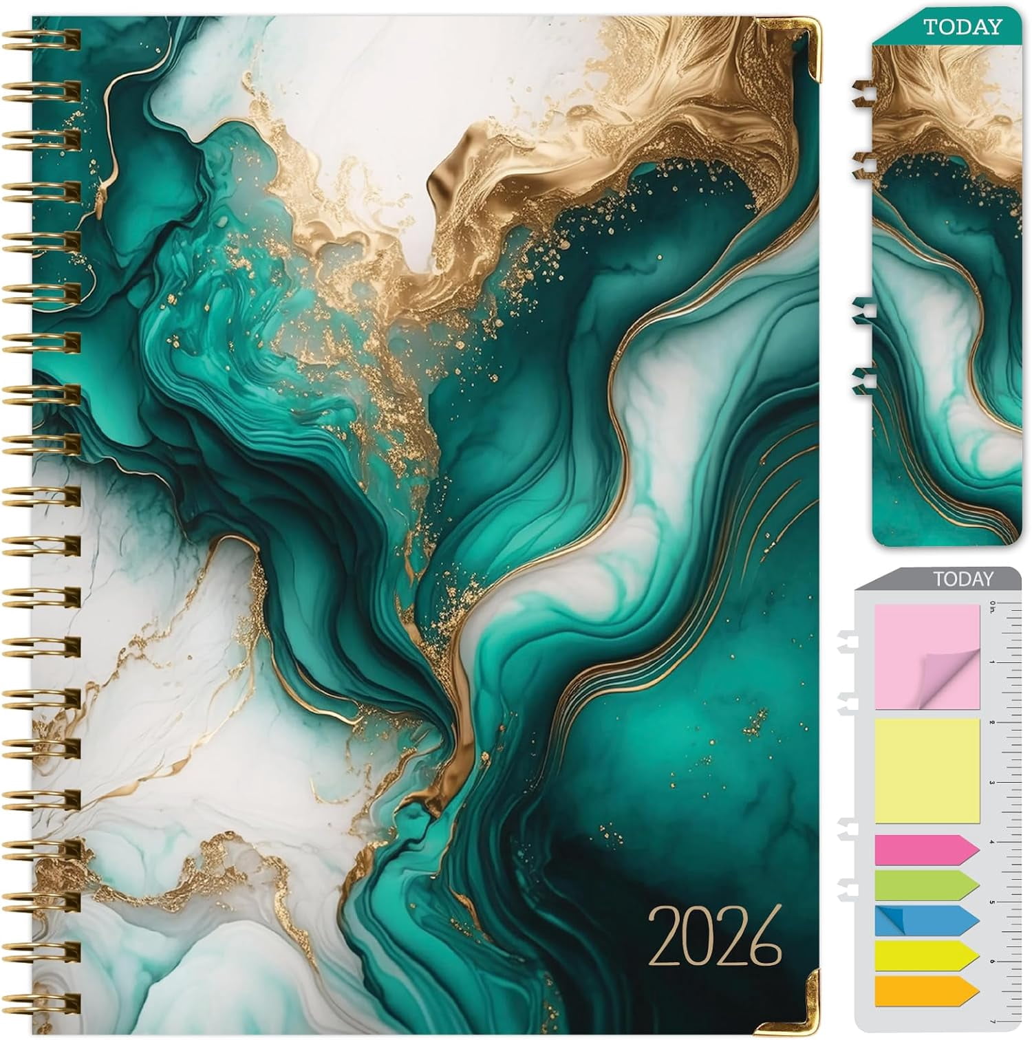 HARDCOVER 2026 Planner, 8.5"x11": 14 Months (November 2025 - December ...