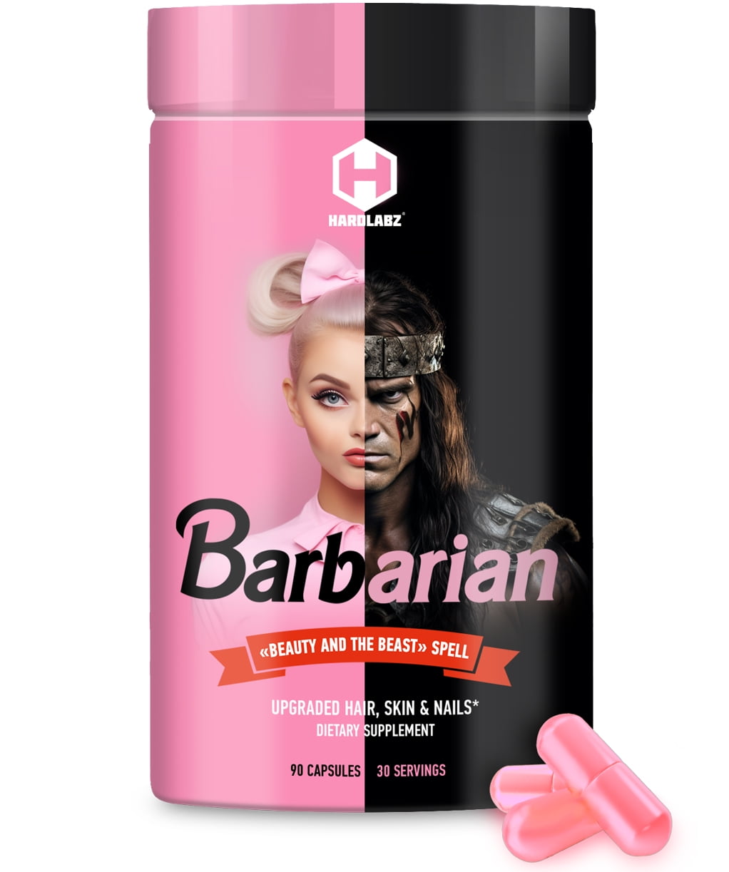 HARDLABZ BARBARIAN – Collagen Peptides - Bovine 1 & 3 Types - for Healthy Hair, Skin, Nails ...