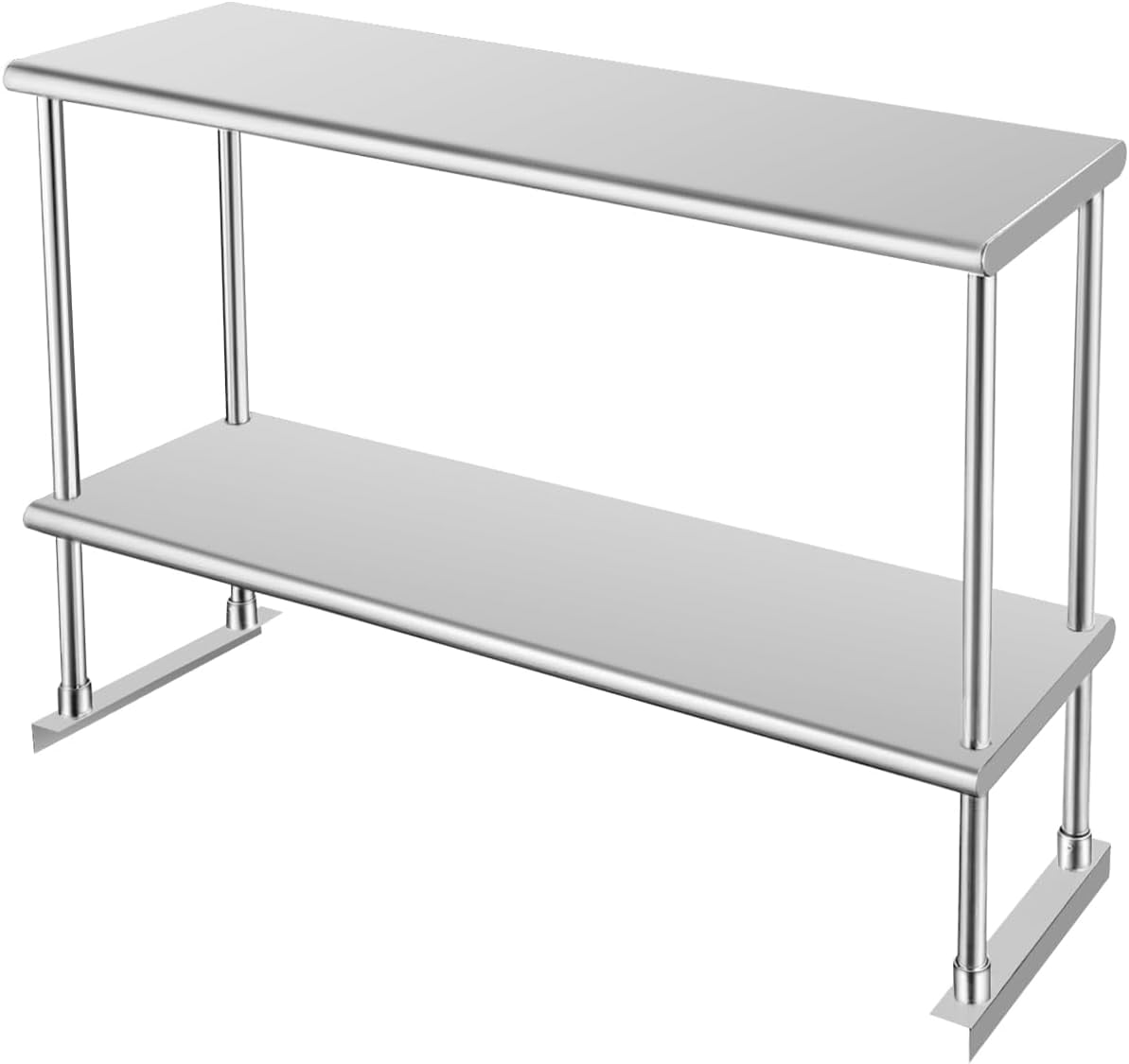 HARDURA Stainless Steel Overshelf 12X30 Inches NSF Commercial Double ...