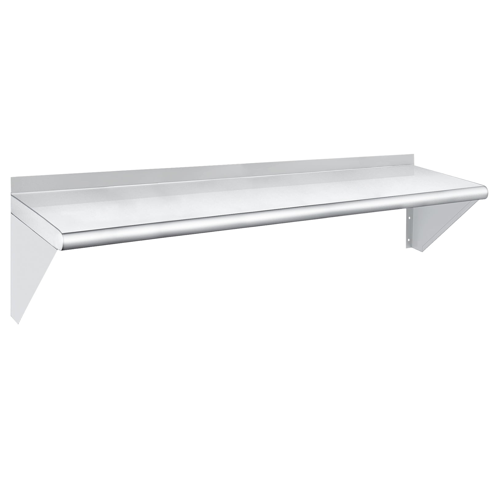 HARDURA Stainless Steel Shelf 12" x 60", 290lb Commercial Shelves Wall ...