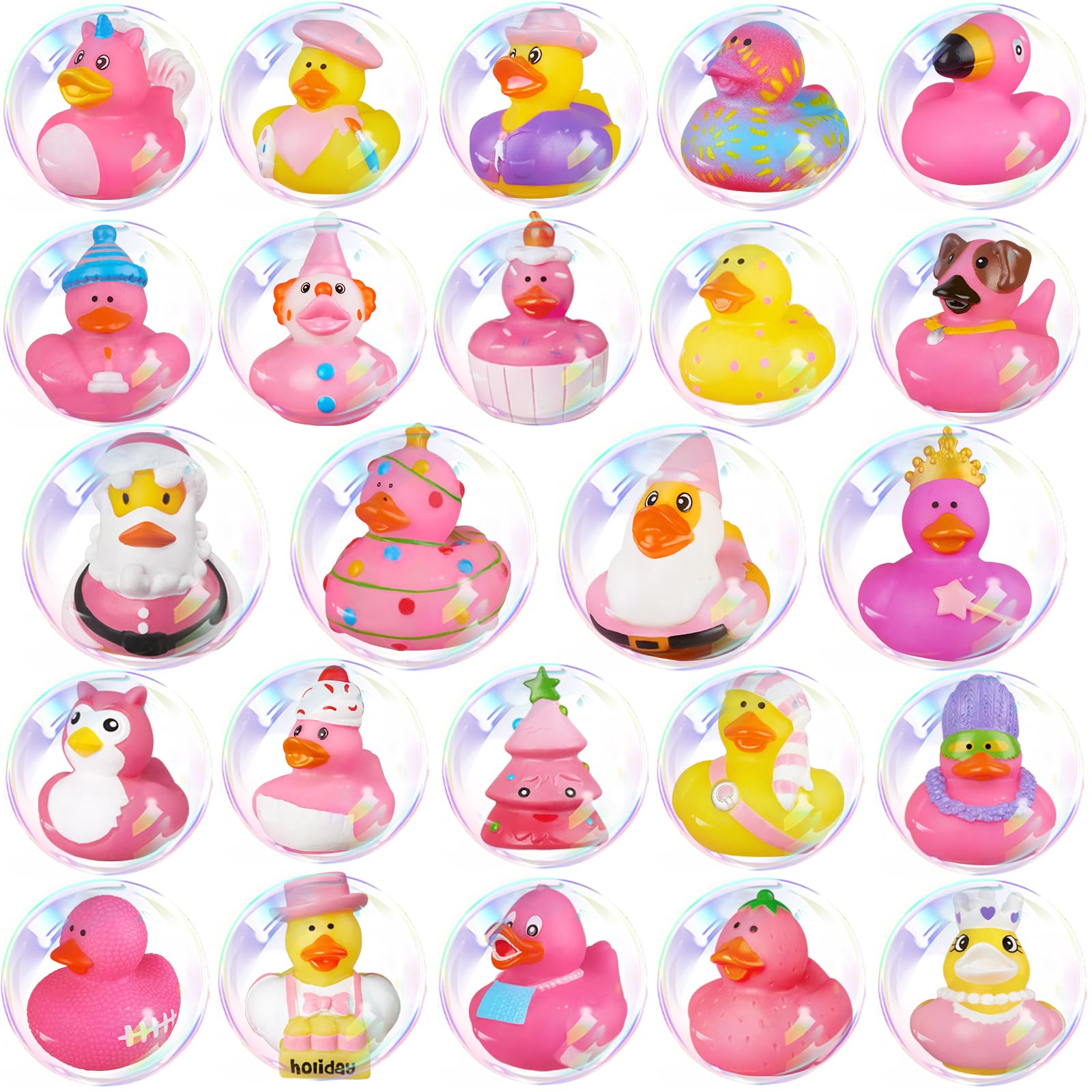 HARDWIND Rubber Duck Advent Calendar 2024, 24 Days of Countdown for Girls, Toddlers 1, 2, 3, 4 ...