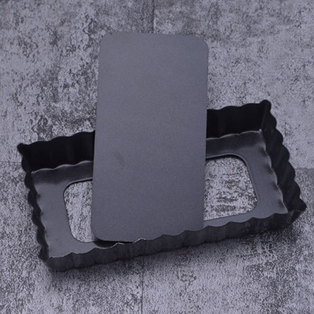 HARFELL Live Bottom Pie Pan Tart Pan Non-Stick Heart Rectangle Wavy ...