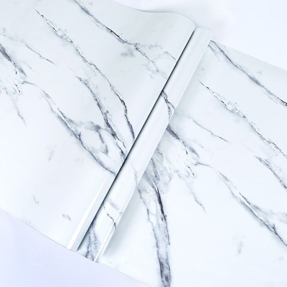 HARFELL Self Adhesive Gorgeous Marble Waterproof Sticker Bathrooms ...