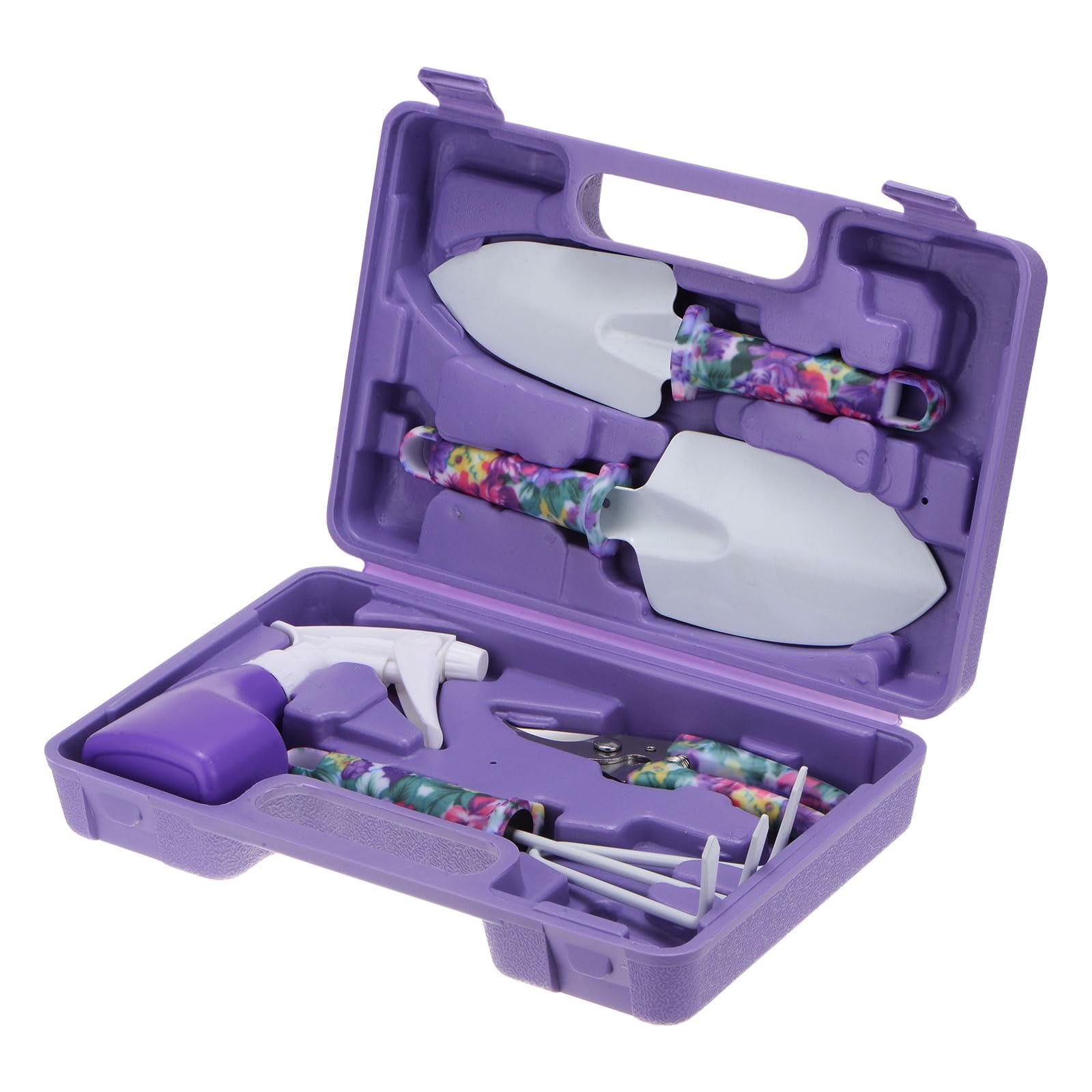 HARFINGTON 1 Set Garden Tool Set 5 Pieces Plastic Gardening Planting ...