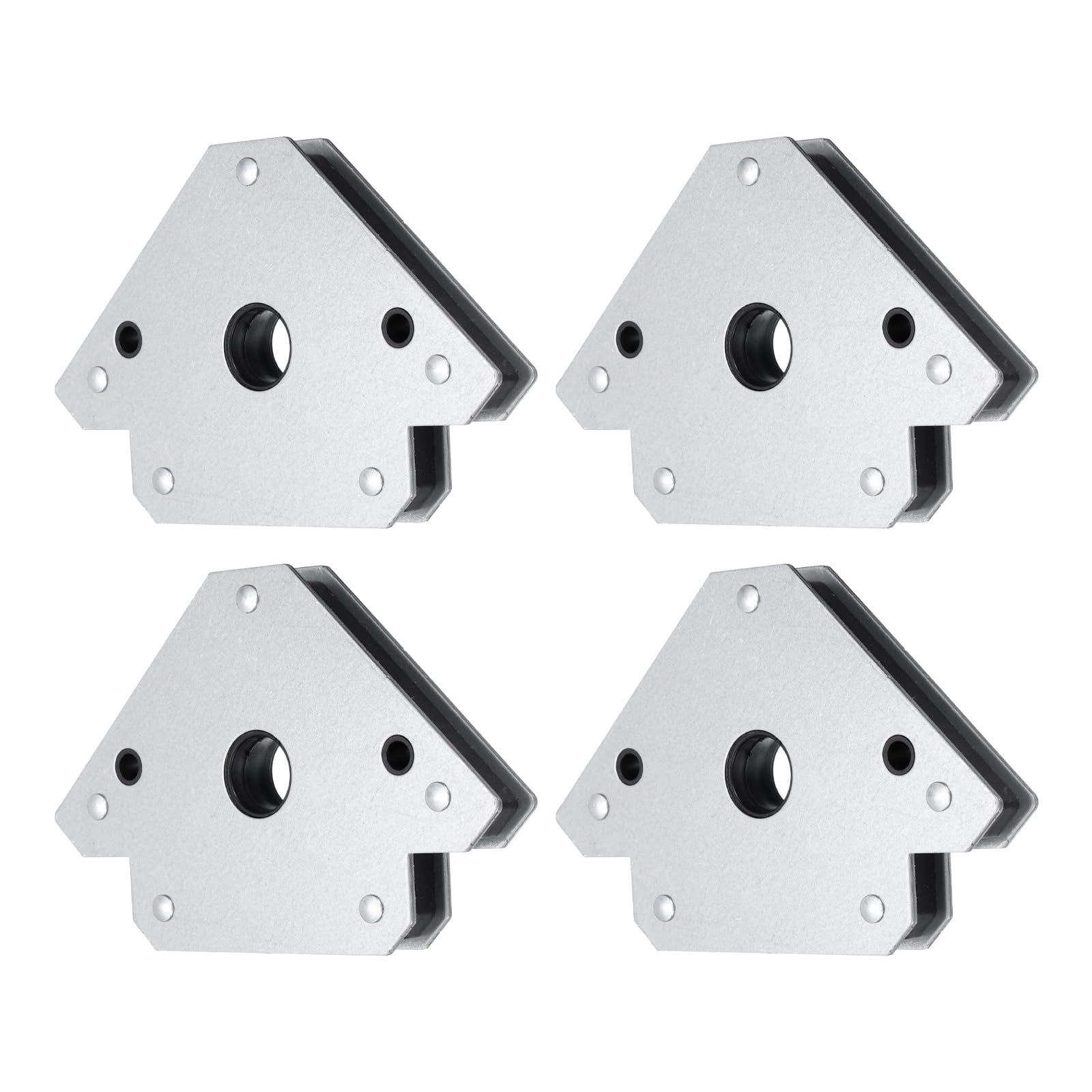 HARFINGTON 4pcs Welding Magnets 110.23 lbs Magnetic Welding Clamp ...