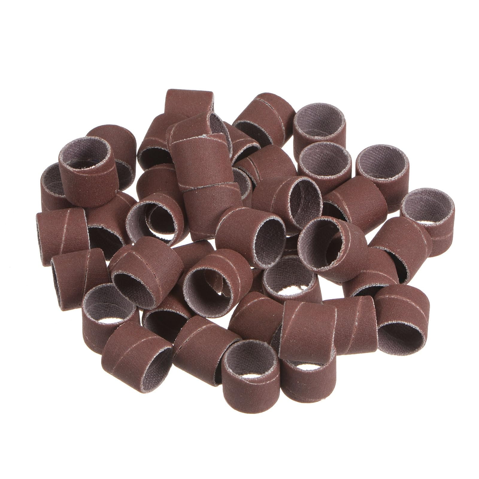 HARFINGTON 50pcs Sanding Drums 1/2 Inch Mini Sanding Sleeves 600 Grit ...