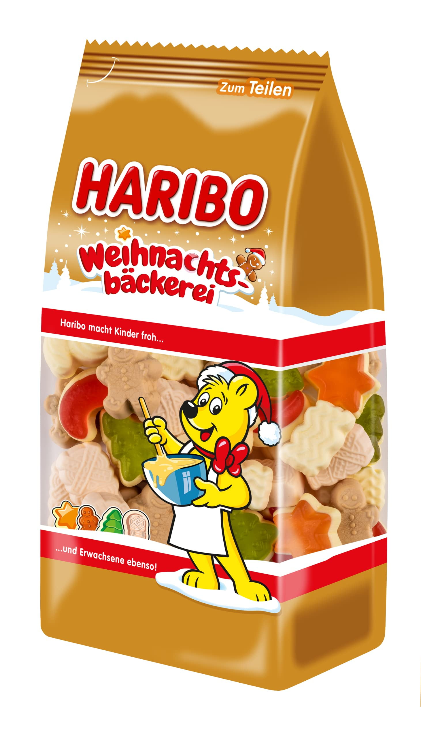 HARIBO Christmas Bakery gummies from Germany 250g/8.81 oz/ 1 bag ...