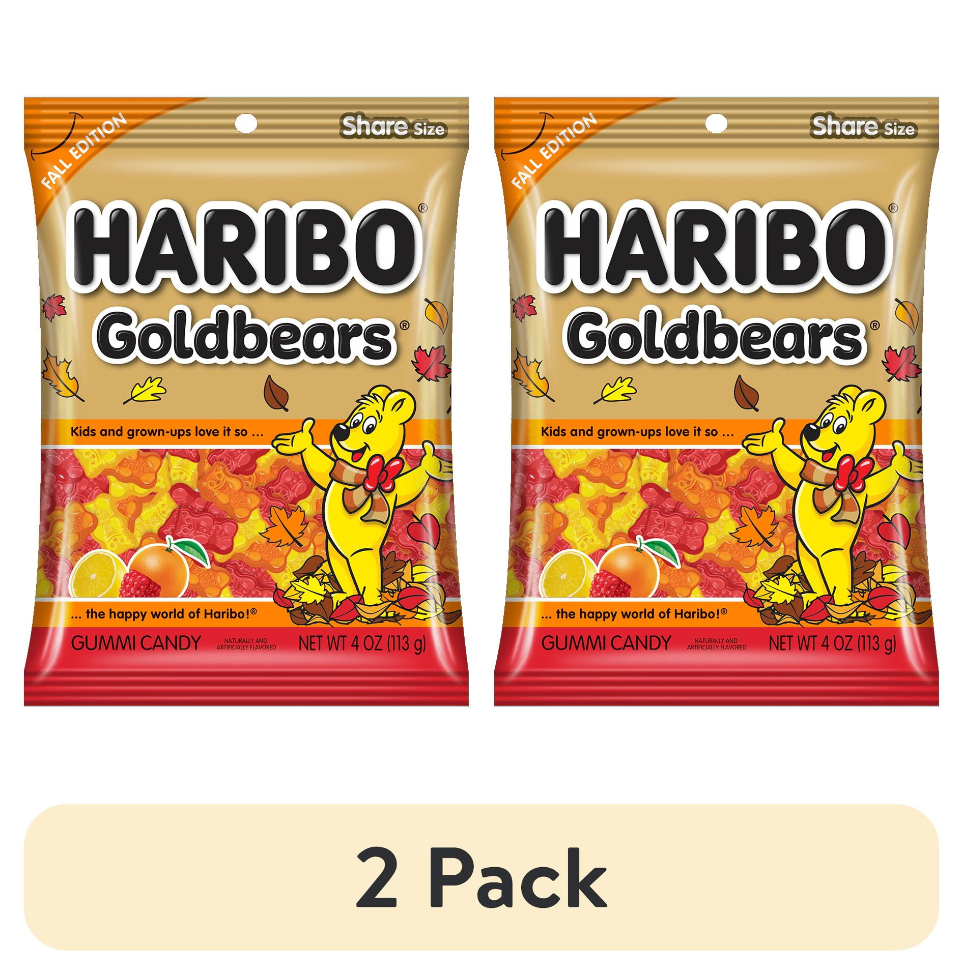 (2 pack) HARIBO Goldbears Fall Edition Assorted Fruit Flavor Gummy ...