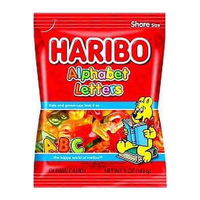 HARIBO Gummi Candy, Alphabet Letters, 5-Ounce Bags (Pack of 12) On Sale ...