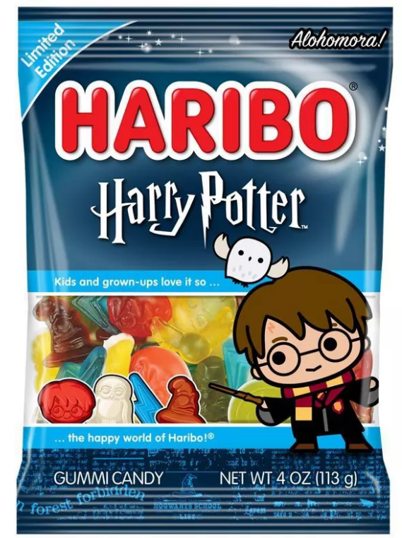 HARIBO Harry Potter Halloween Chewy Gummy Candy - 4oz - Walmart.com